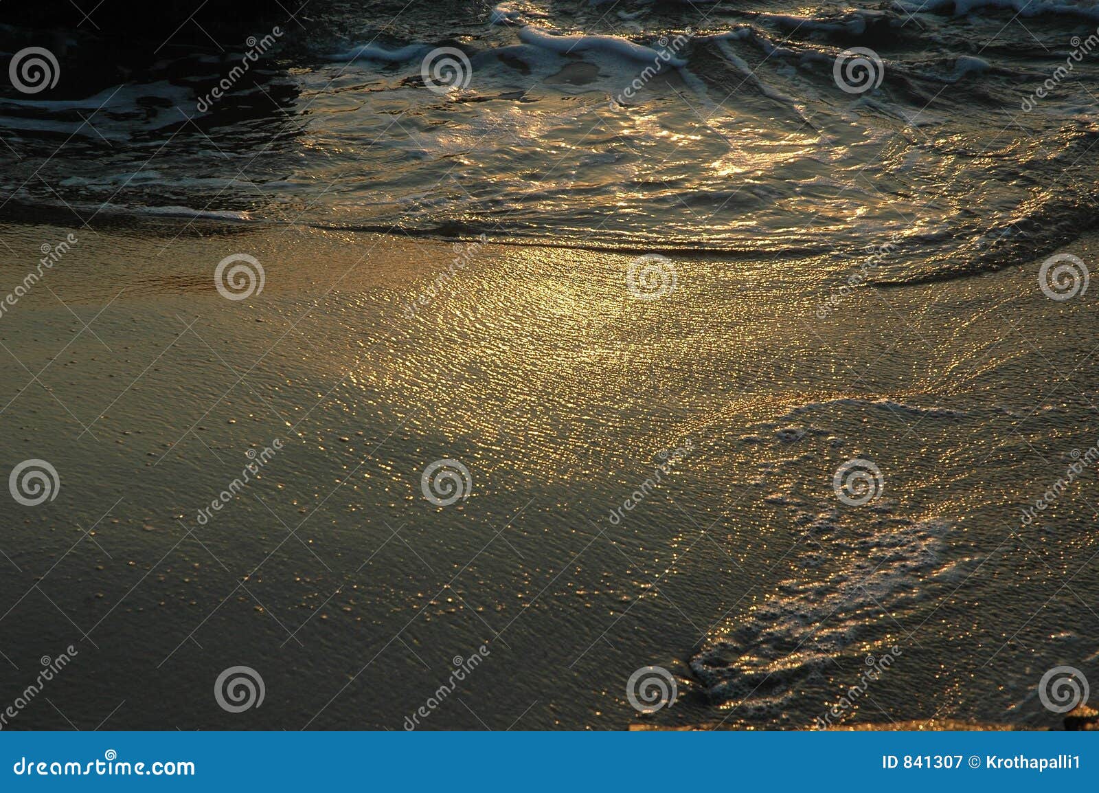 Water stock image. Image of beach, shadow, water, sunrise - 841307