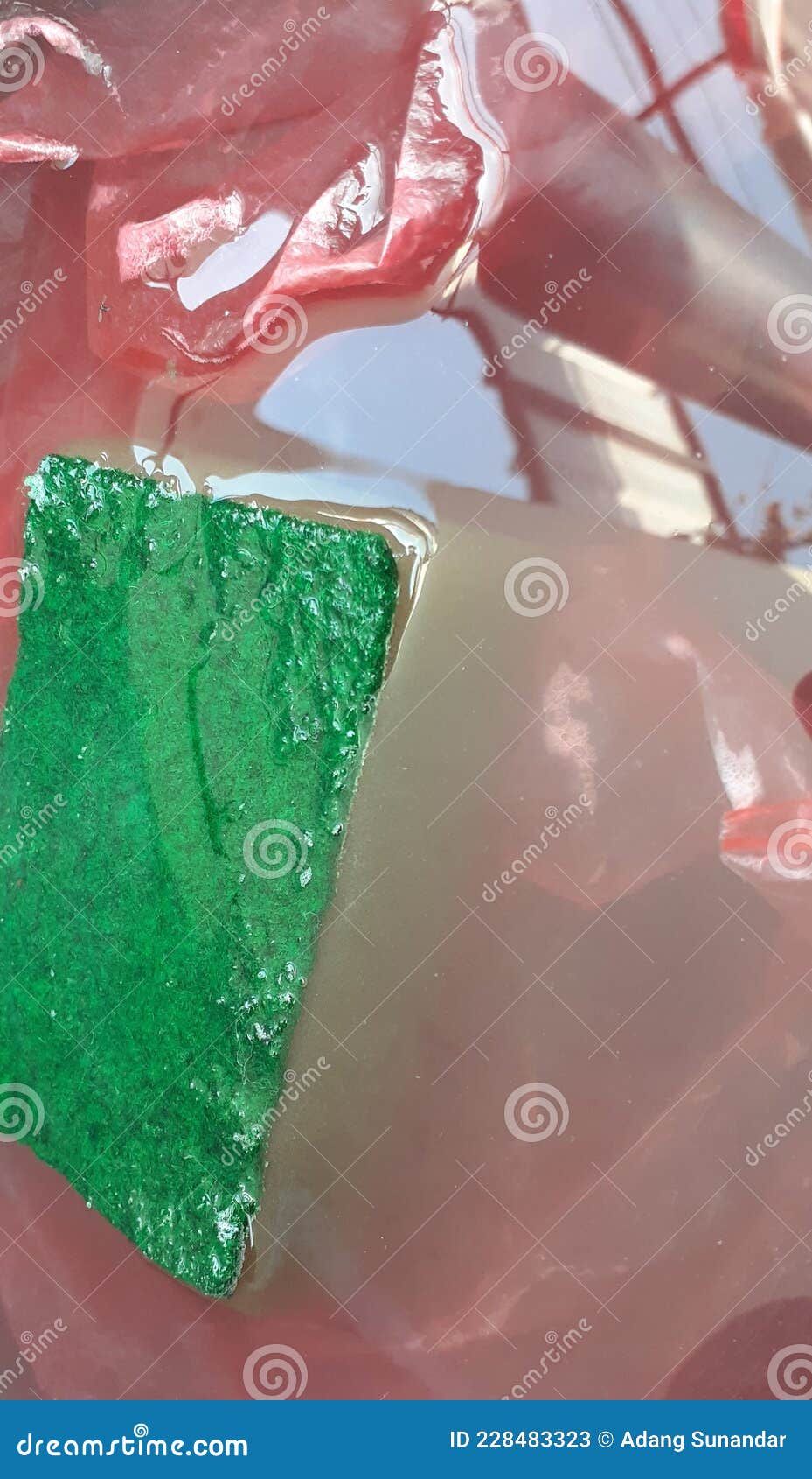 Water absorption sponge stock image. Image of water - 228483323