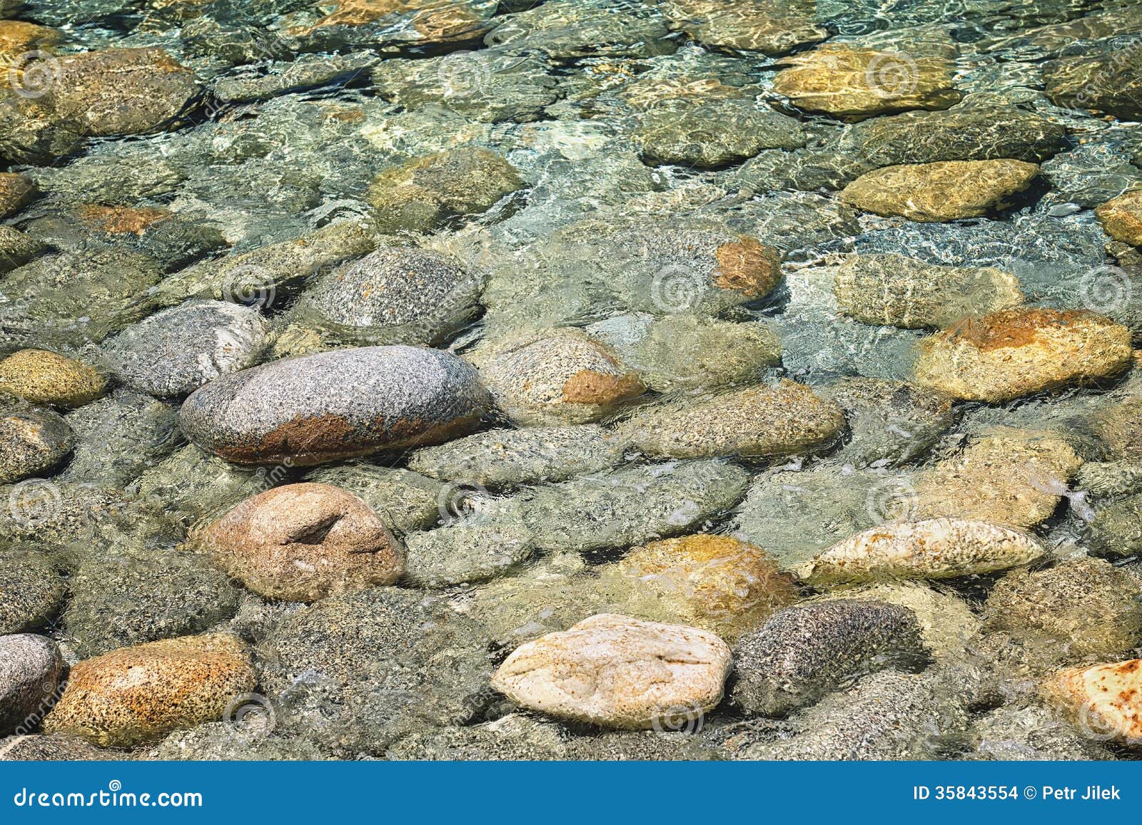 Water of adriatic sea stock photo. Image of clear, mirror - 35843554