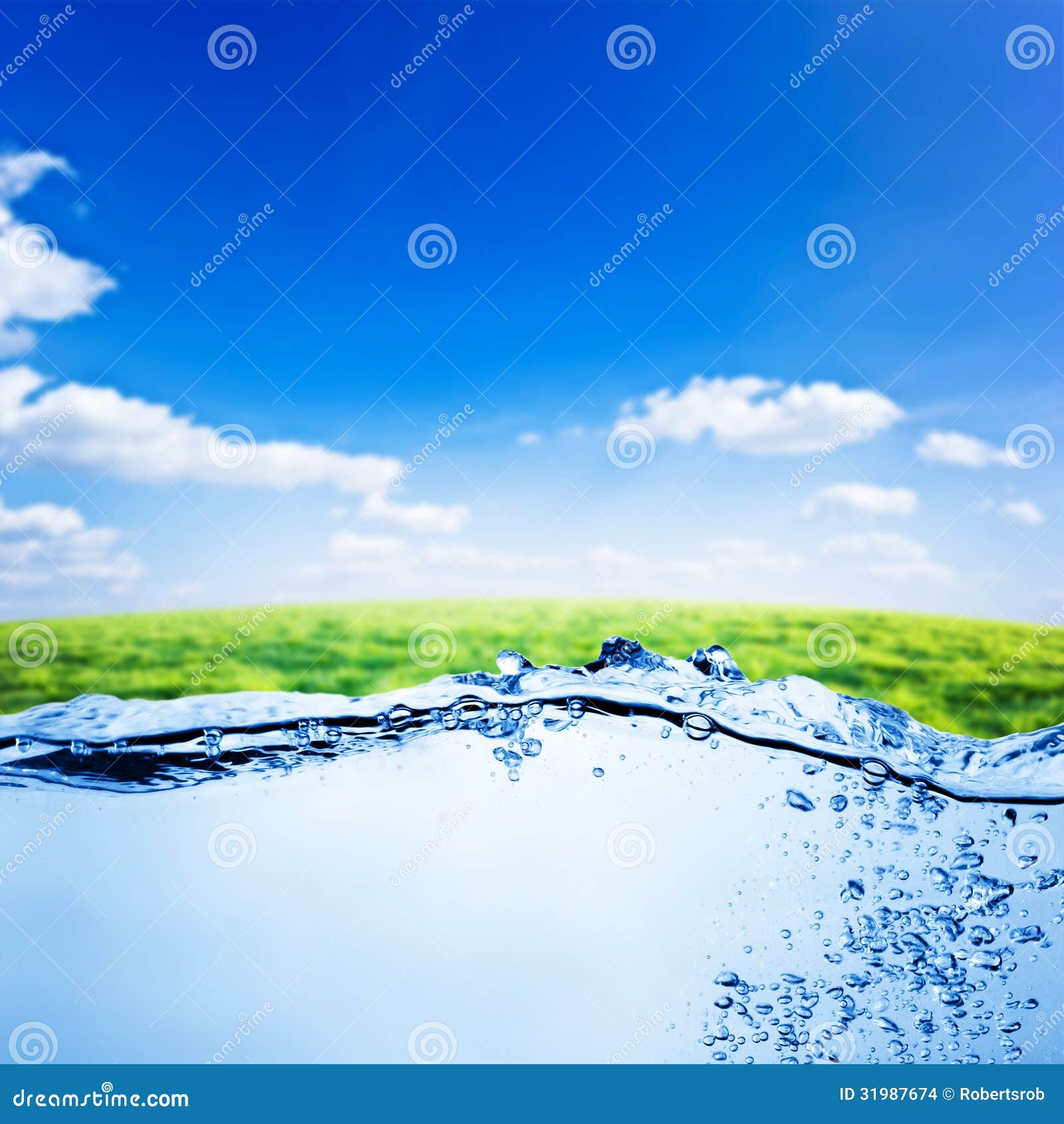 Water stock photo. Image of moisture, background, bright - 31987674