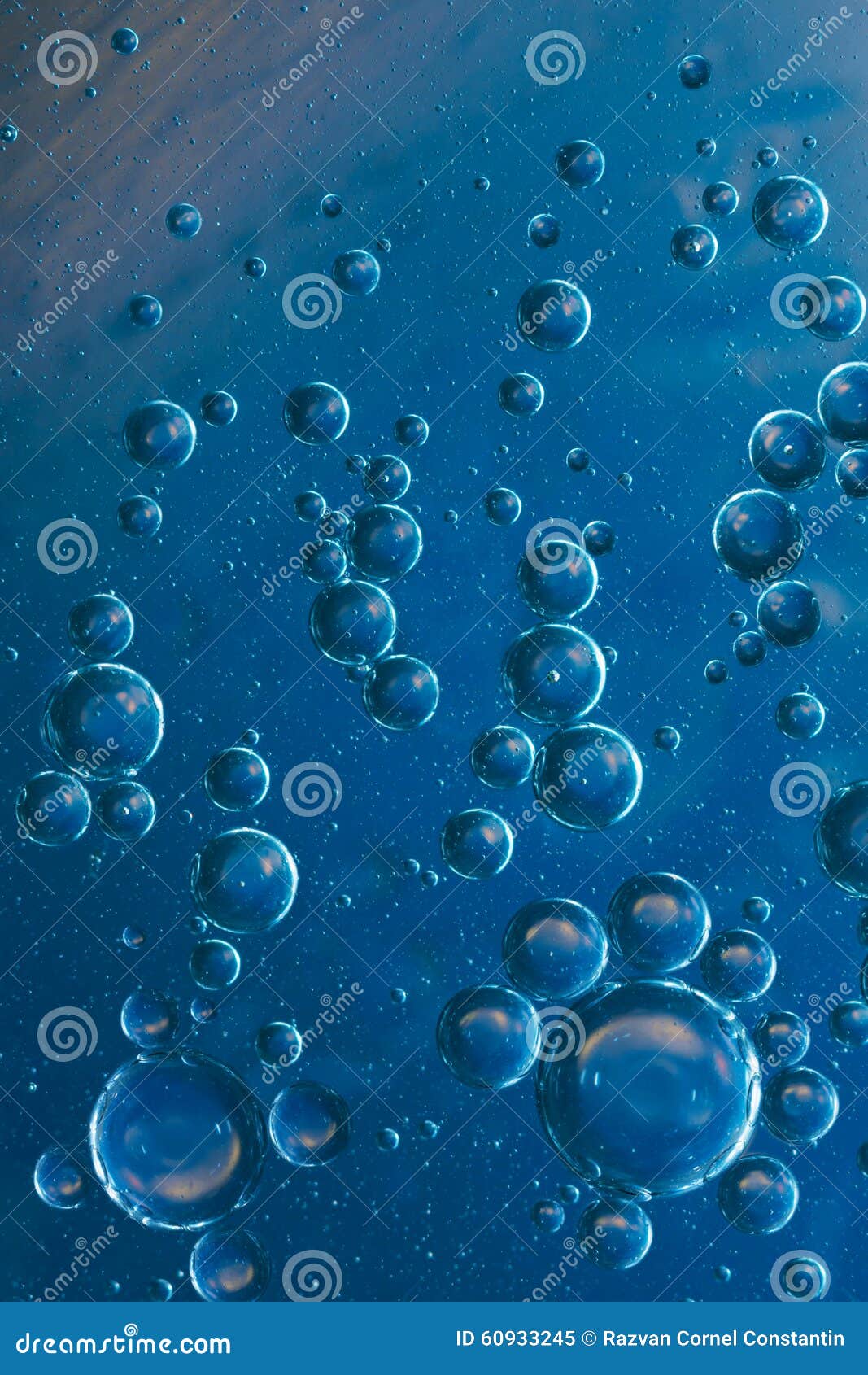 Water, Air and Oil Mixed for a Bubbly Effect Stock Image - Image of ...