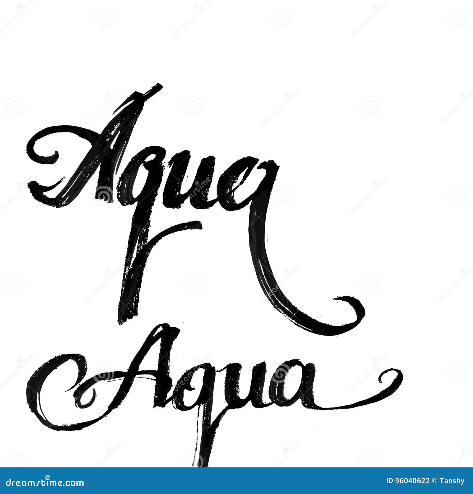 Aqua Vector Tribal Seamless Pattern Background. | CartoonDealer.com ...