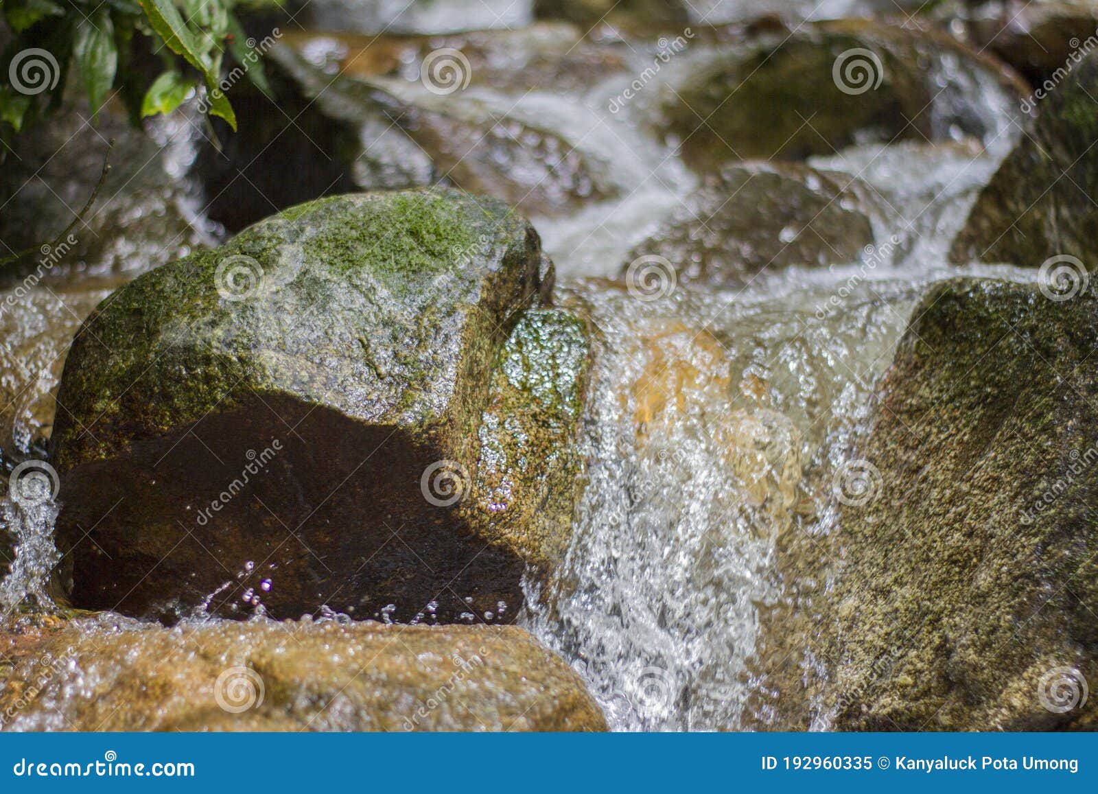 Water As it Flows between the Stones Stock Image - Image of nature ...