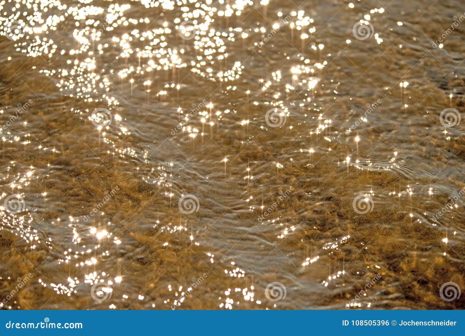 Water with sun reflections stock photo. Image of quiet - 108505396