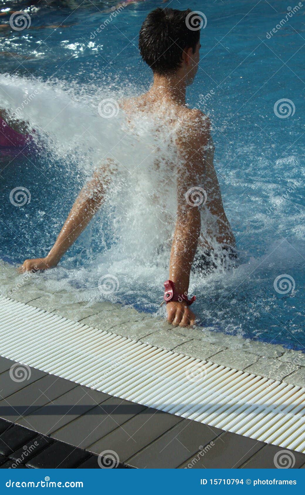 Water back massage stock photo. Image of ripple, flowing - 15710794