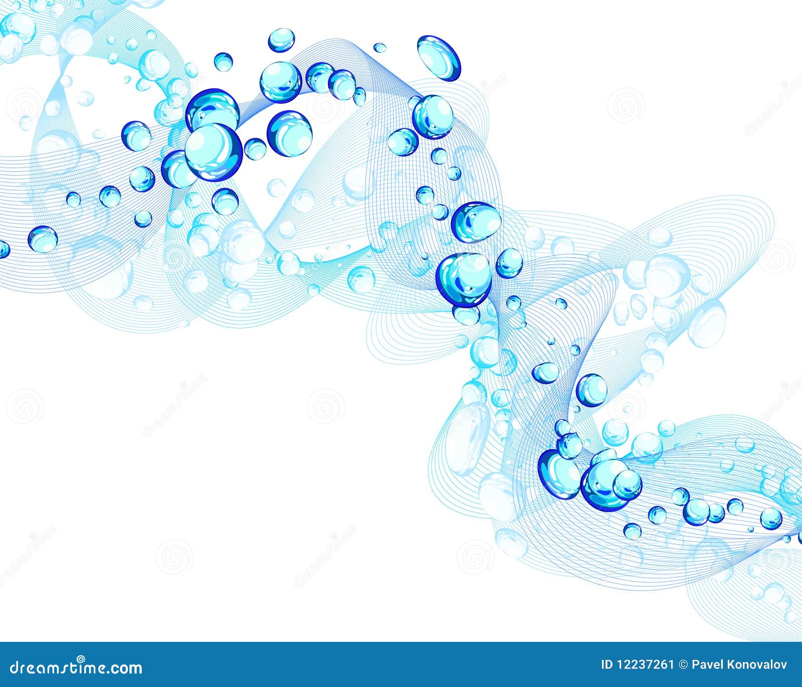 Water background stock vector. Illustration of concept - 12237261