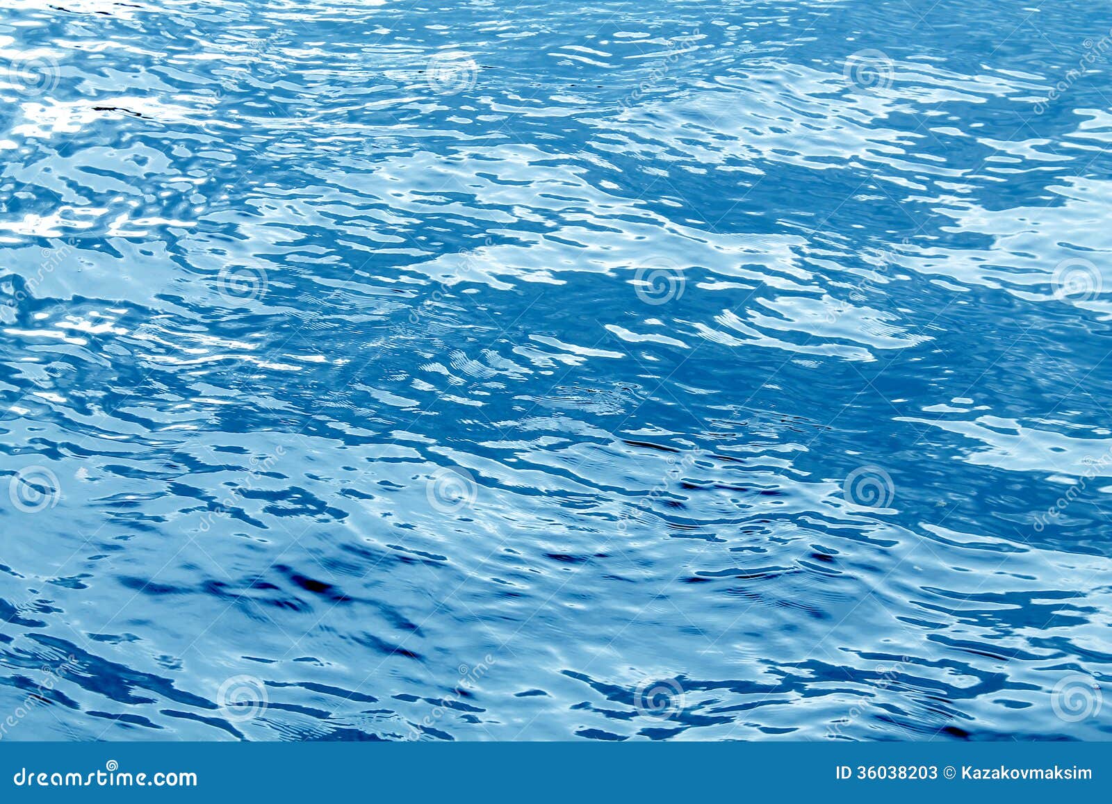 Water Background with Blue Water Stock Image - Image of marine, blue ...