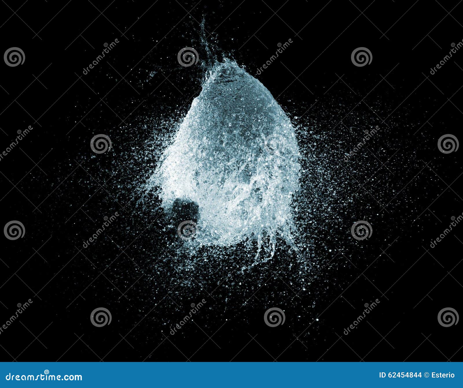 Water Balloon Explosion Royalty-Free Stock Image | CartoonDealer.com ...