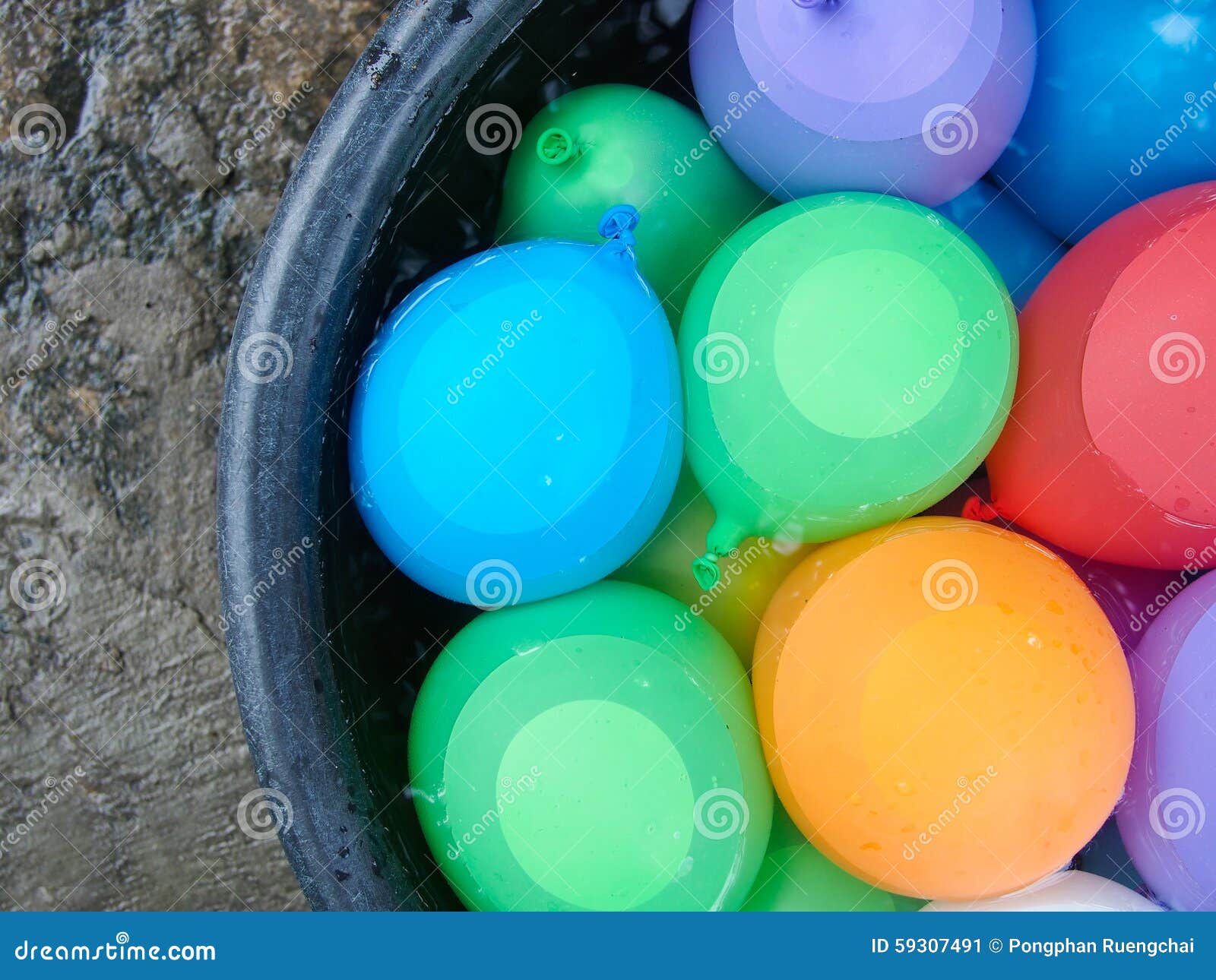 Water balloons stock image. Image of view, sport, games - 59307491