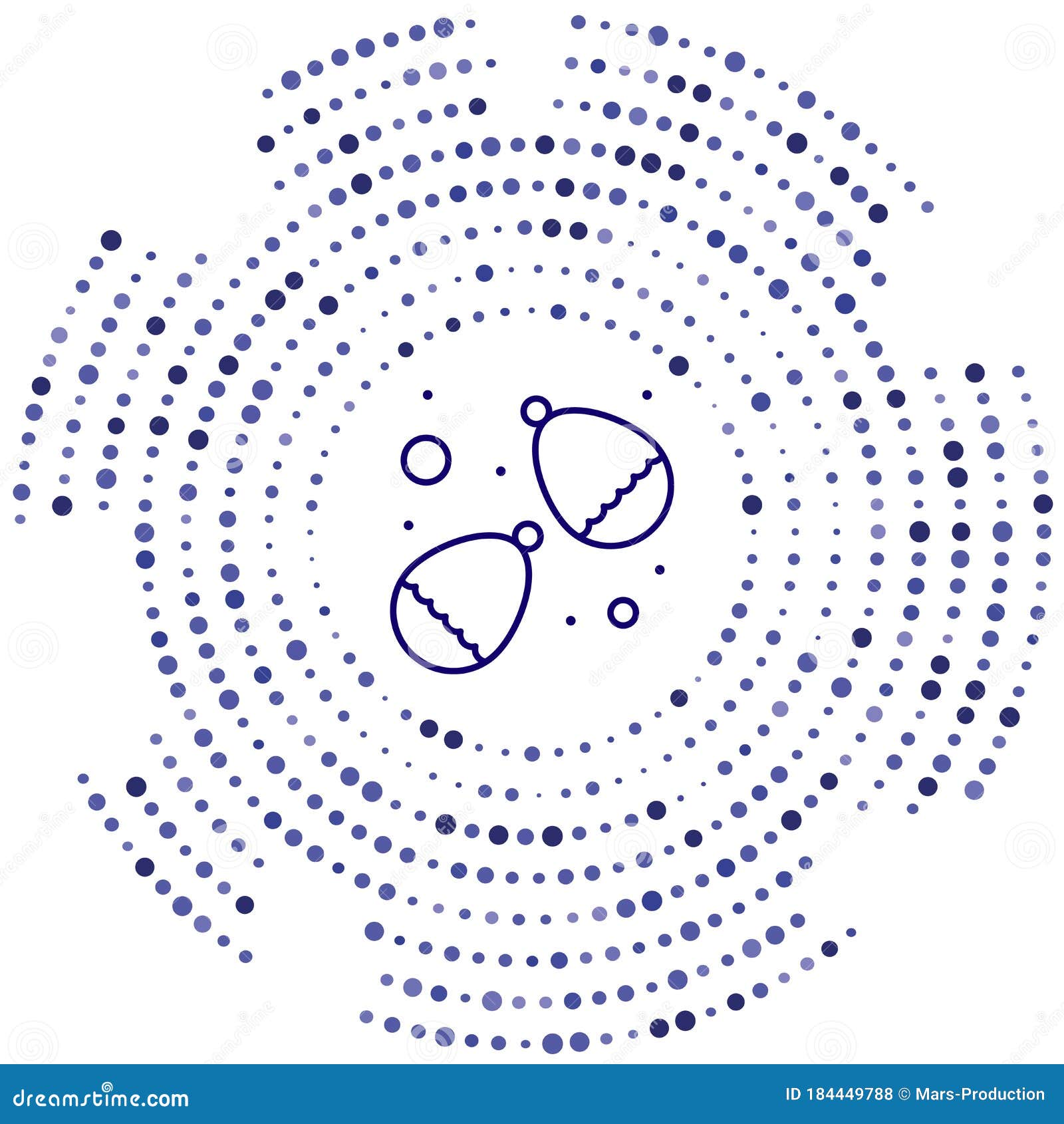 Water Balloons Vector Icon. Water Balloons Editable Stroke Stock Vector ...