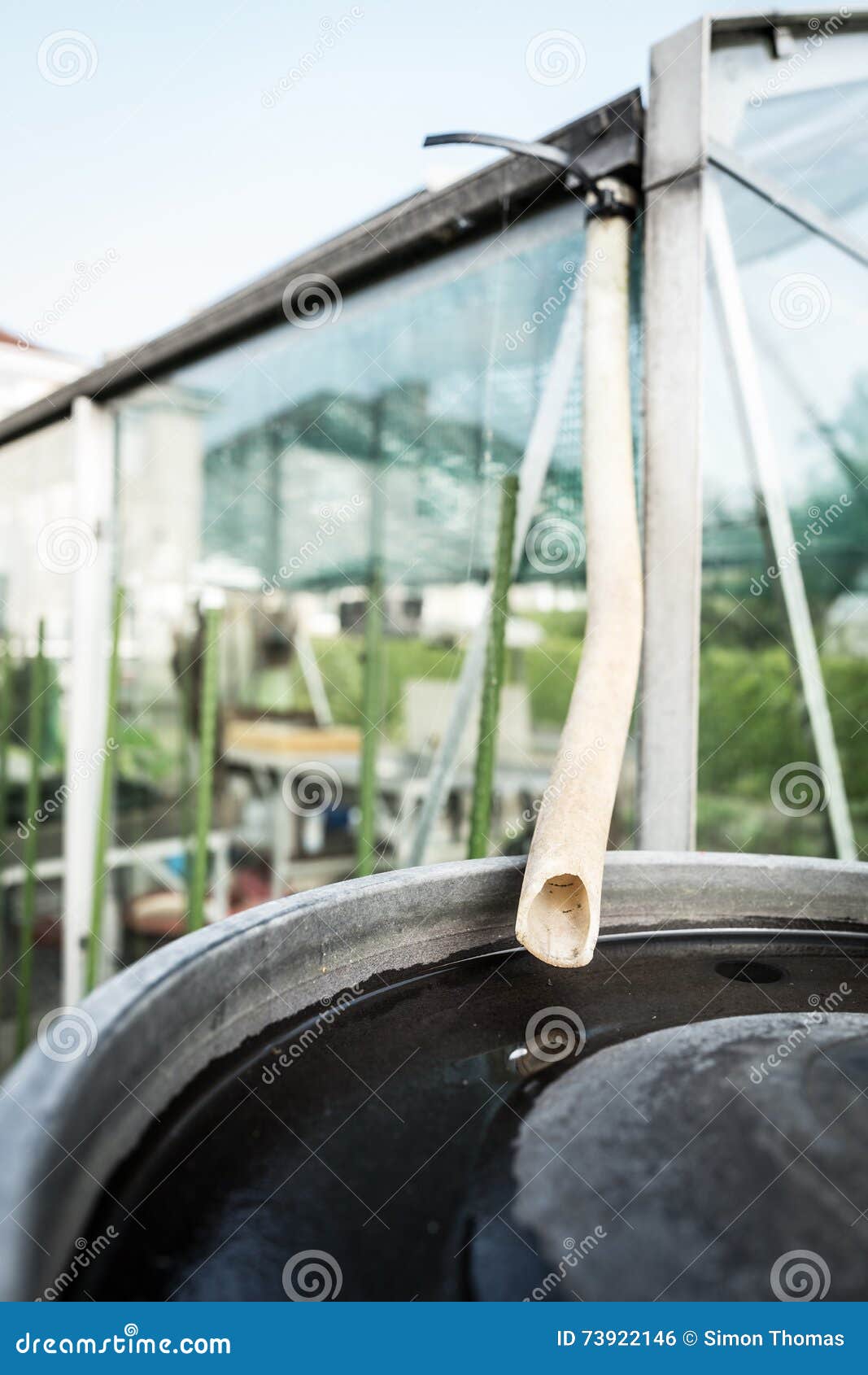 Water Barrel stock photo. Image of flow, container, water - 73922146