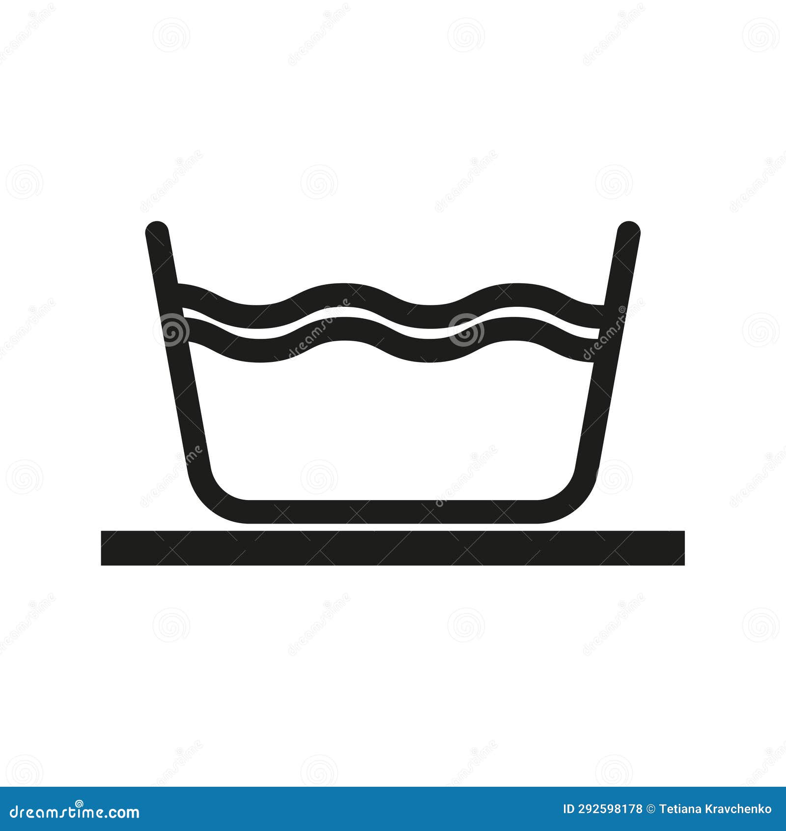 Water Basin Icon. Bath Icon. Vector Illustration. EPS 10 Stock ...