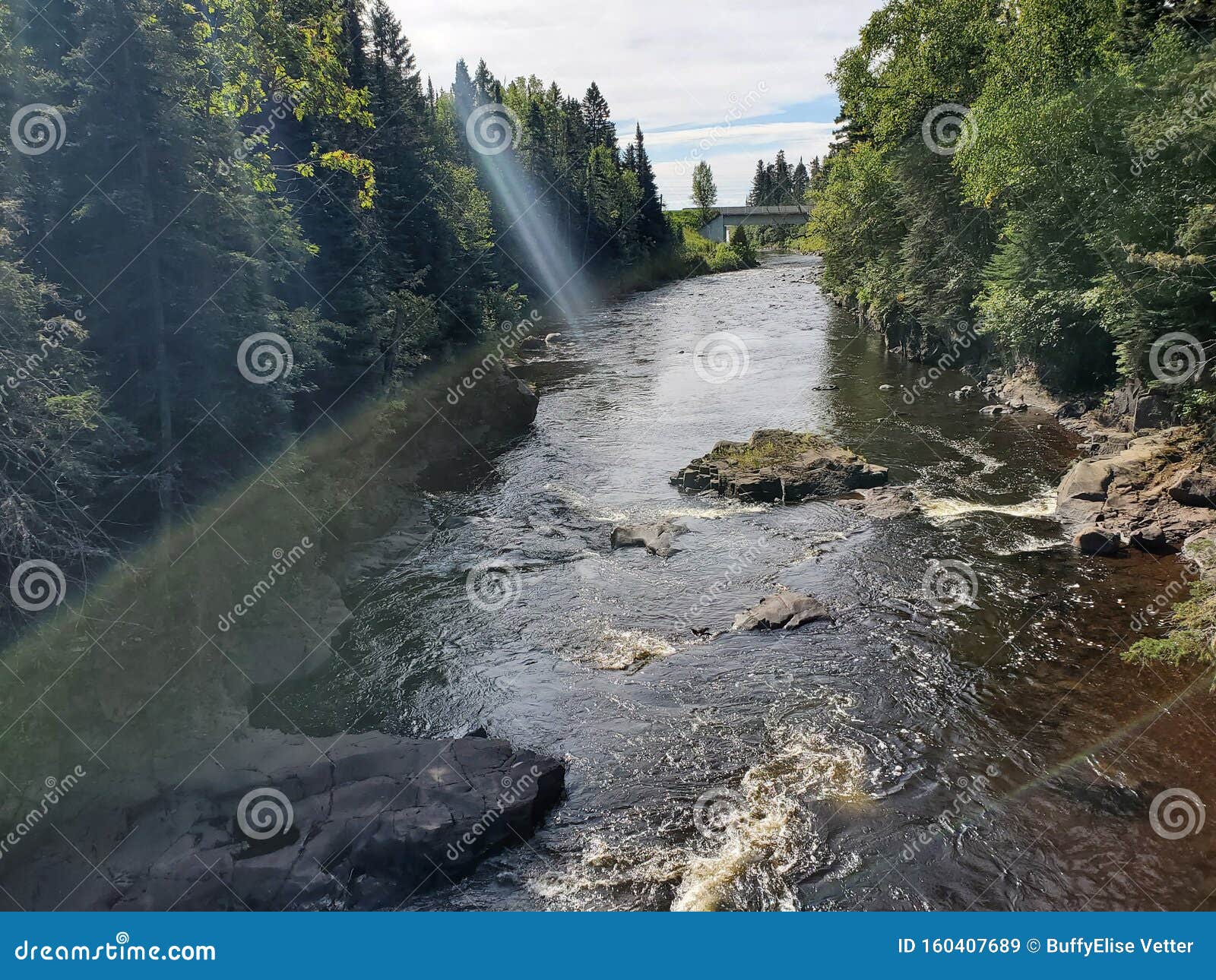 Water on the Bend stock image. Image of water, bend - 160407689