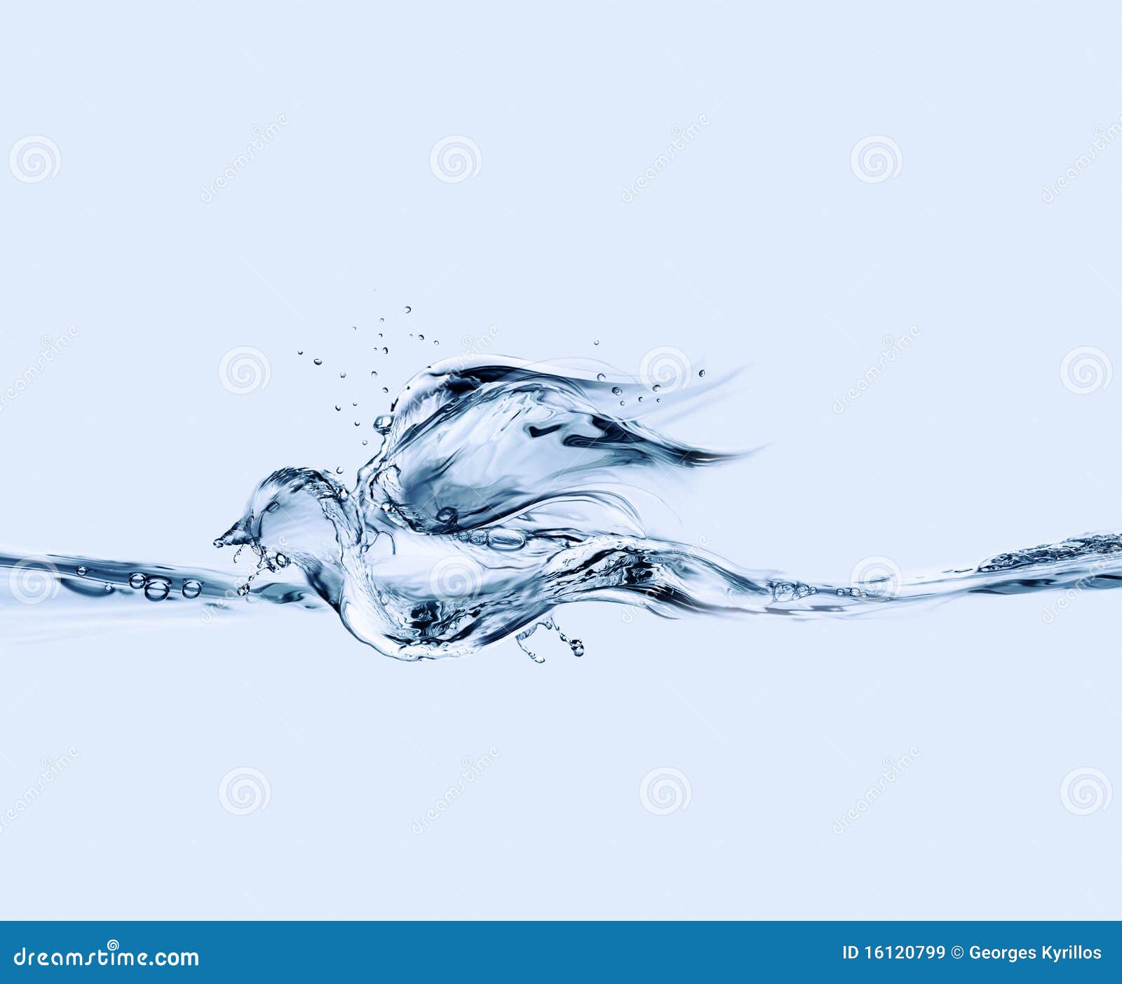 Water Bird Floating stock image. Image of ethereal, peace - 16120799