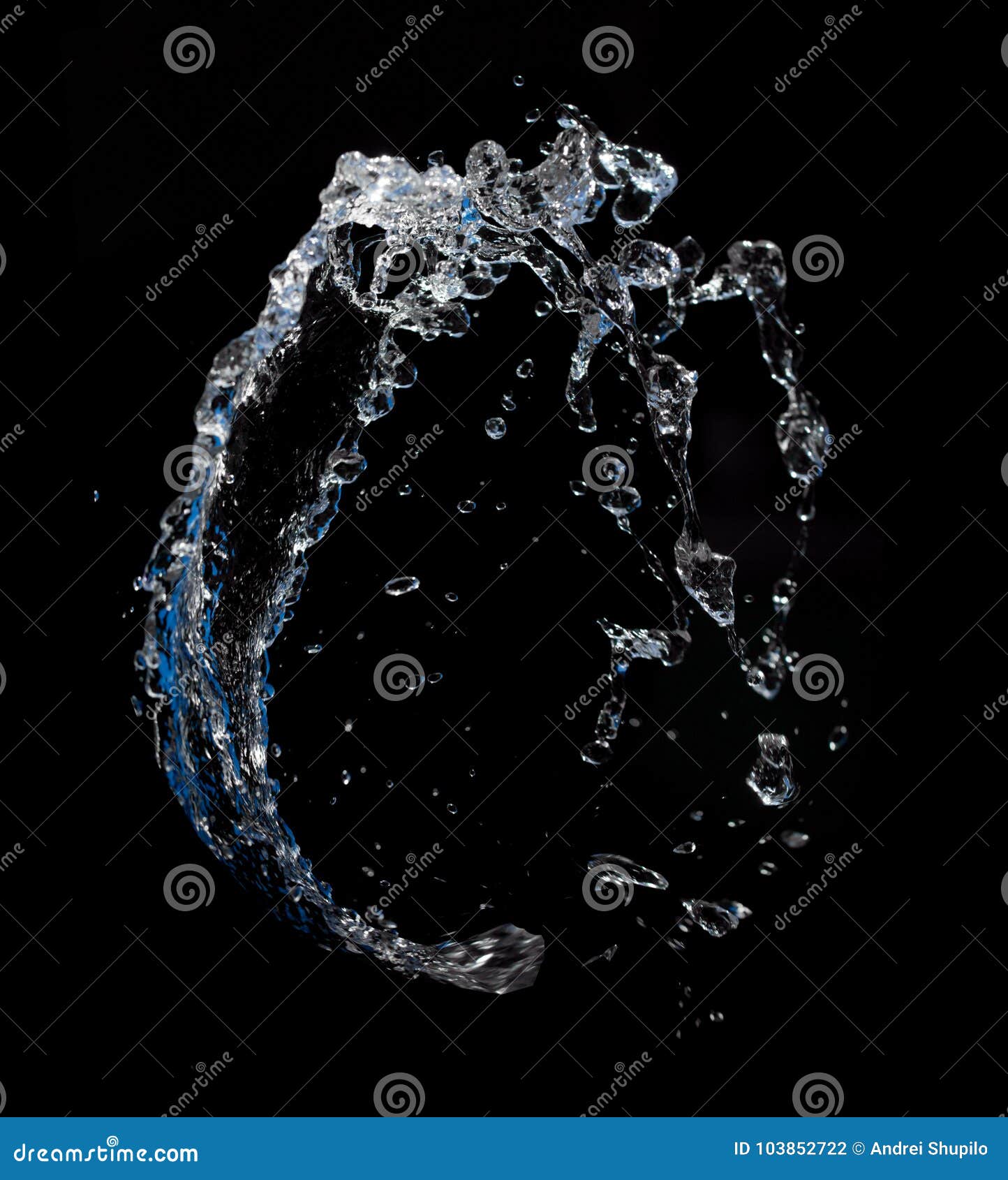 Water on black background stock photo. Image of liquid - 103852722
