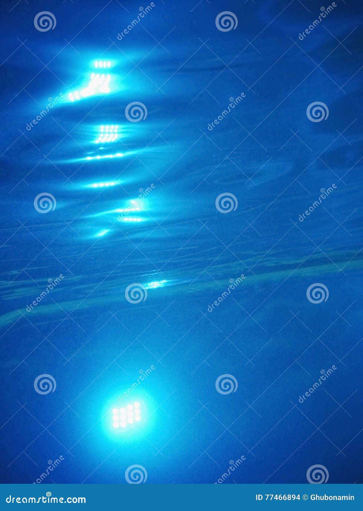 Water blue light led stock photo. Image of dark, black - 77466894