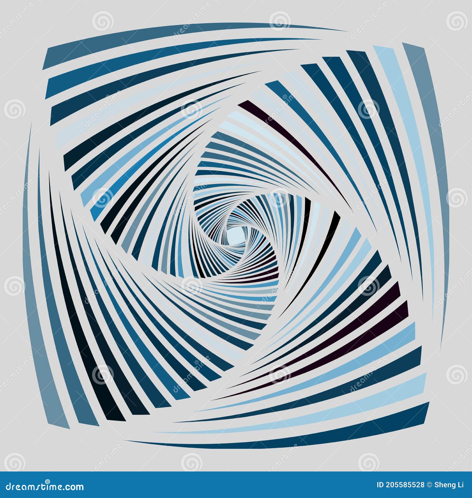 A Water Blue Vortex Pattern Design Background Stock Vector ...