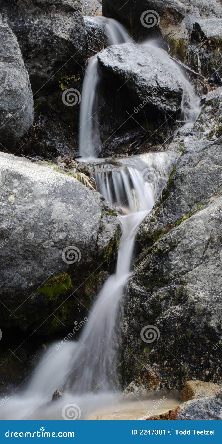 Water Blur stock image. Image of stream, flow, yosemite - 2247301