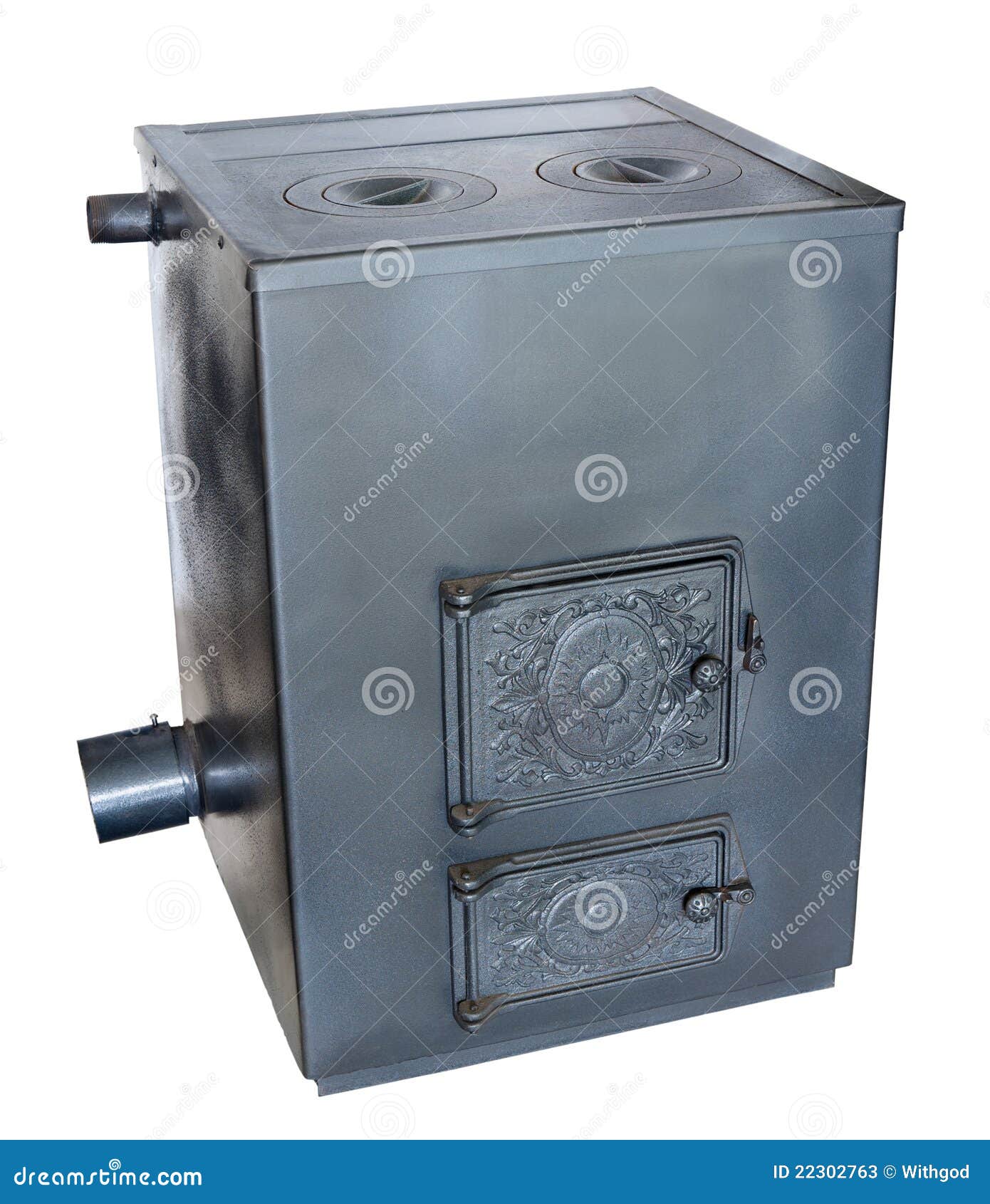 Water boiler, isolated stock image. Image of iron, object - 22302763