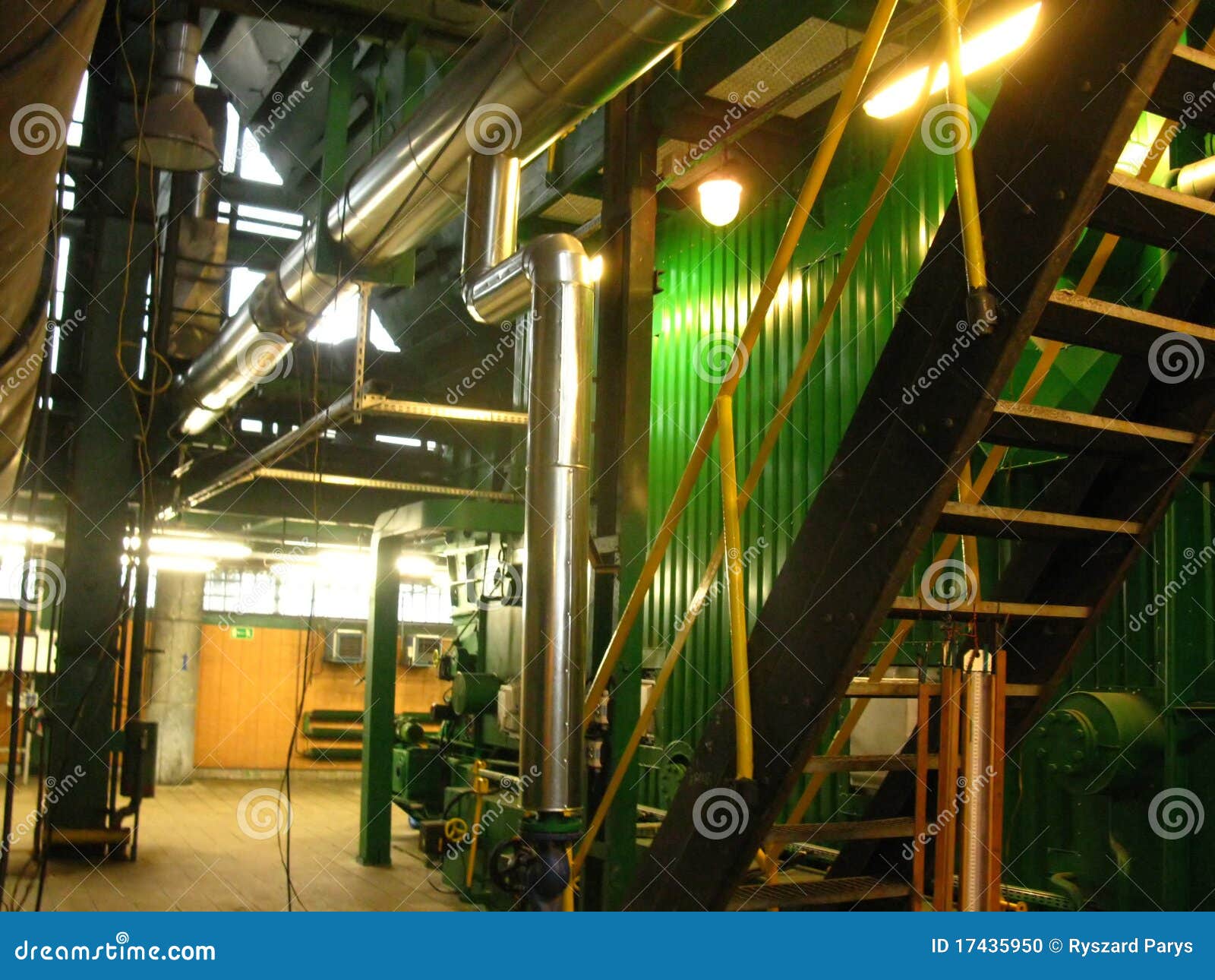 The Water Boiler Stoker Coal-fired Stock Photo - Image of lever, flame ...