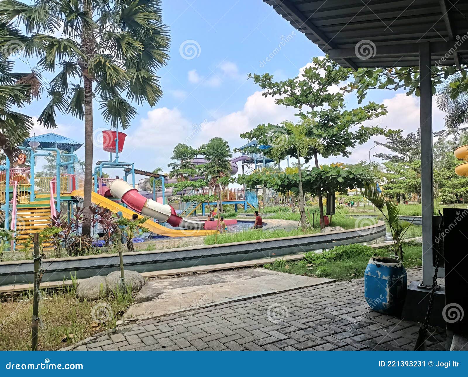 Water Boom Indonesia editorial photo. Image of plant - 221393231