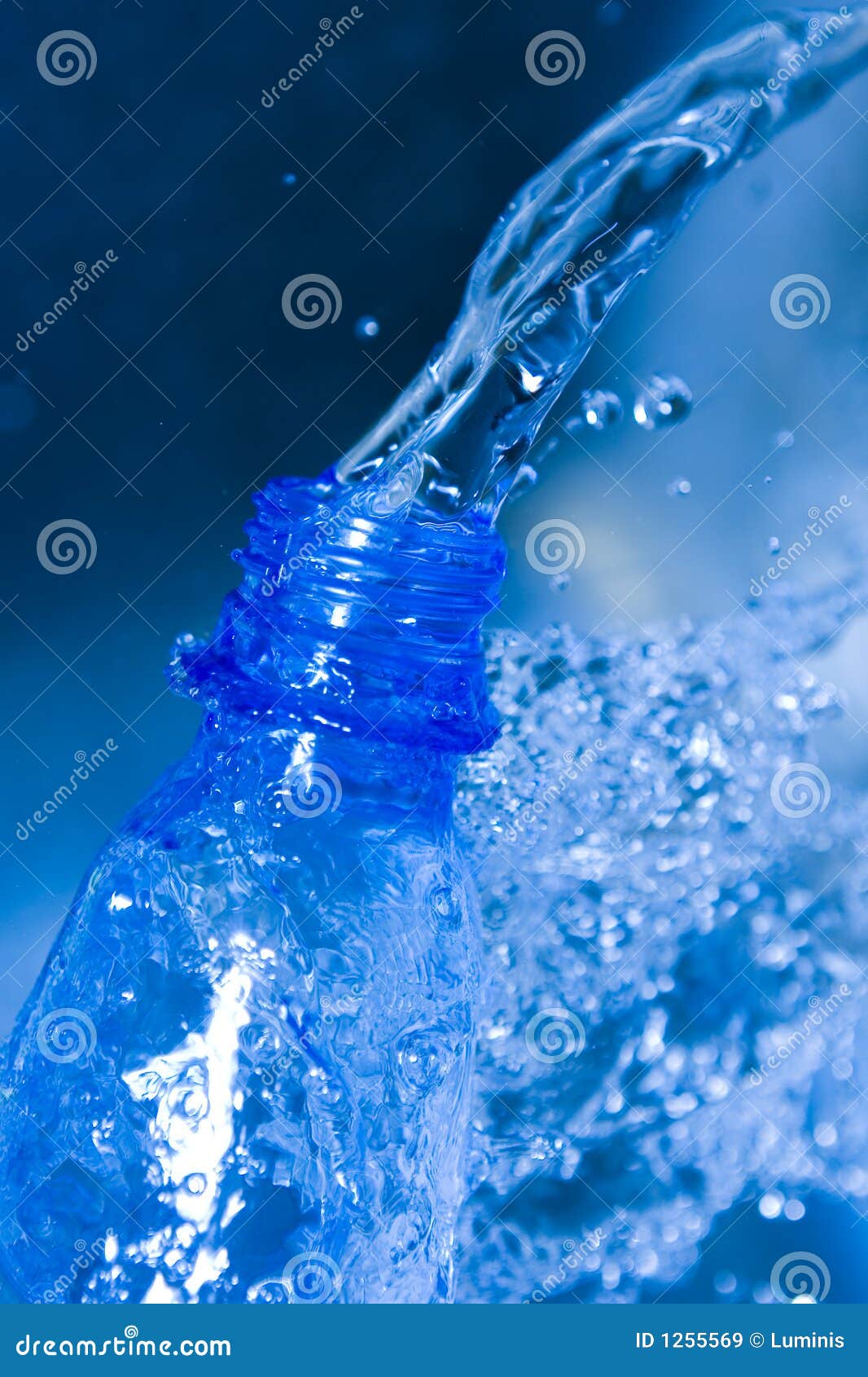 Water Bottle stock image. Image of sport, water, pour - 1255569