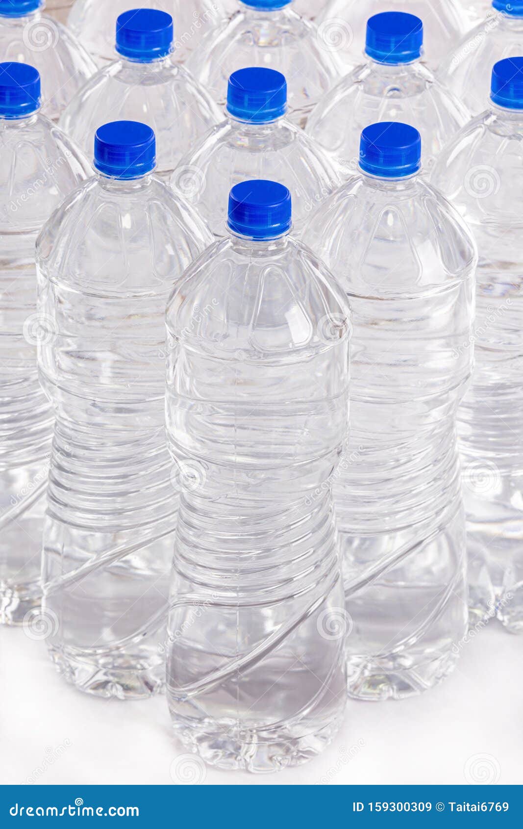 Water bottle pack stock image. Image of transparent - 159300309
