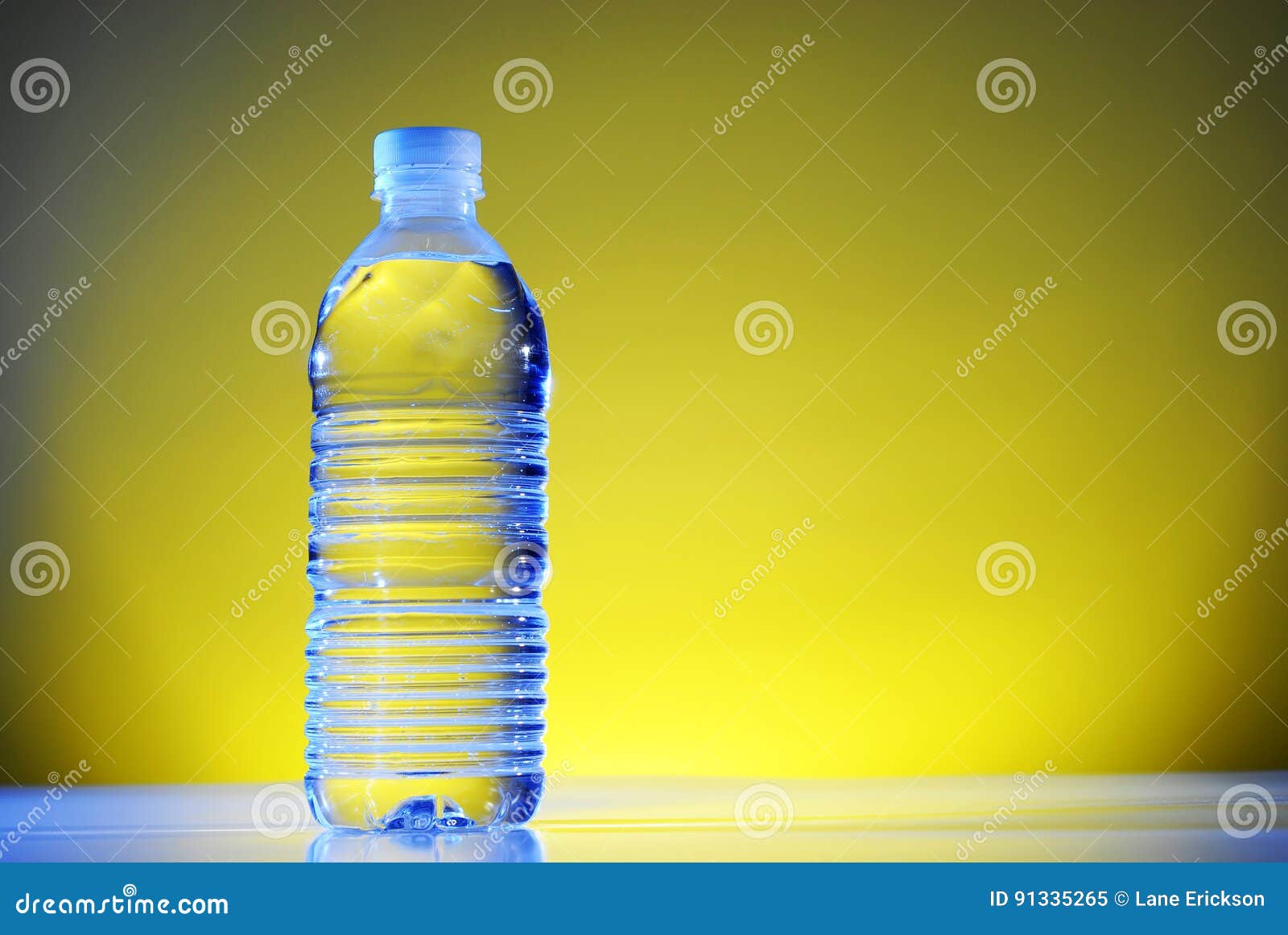 Water Bottle for Refreshing Cool Drinks Stock Image - Image of health ...