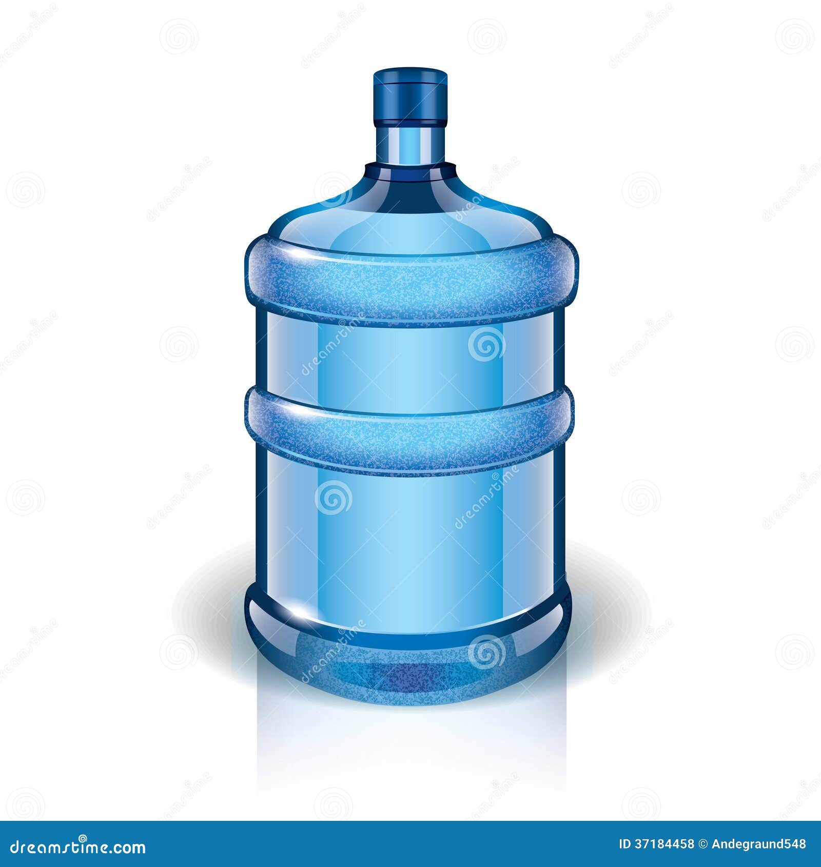 Water Bottle Vector Illustration Stock Vector - Illustration of vector ...
