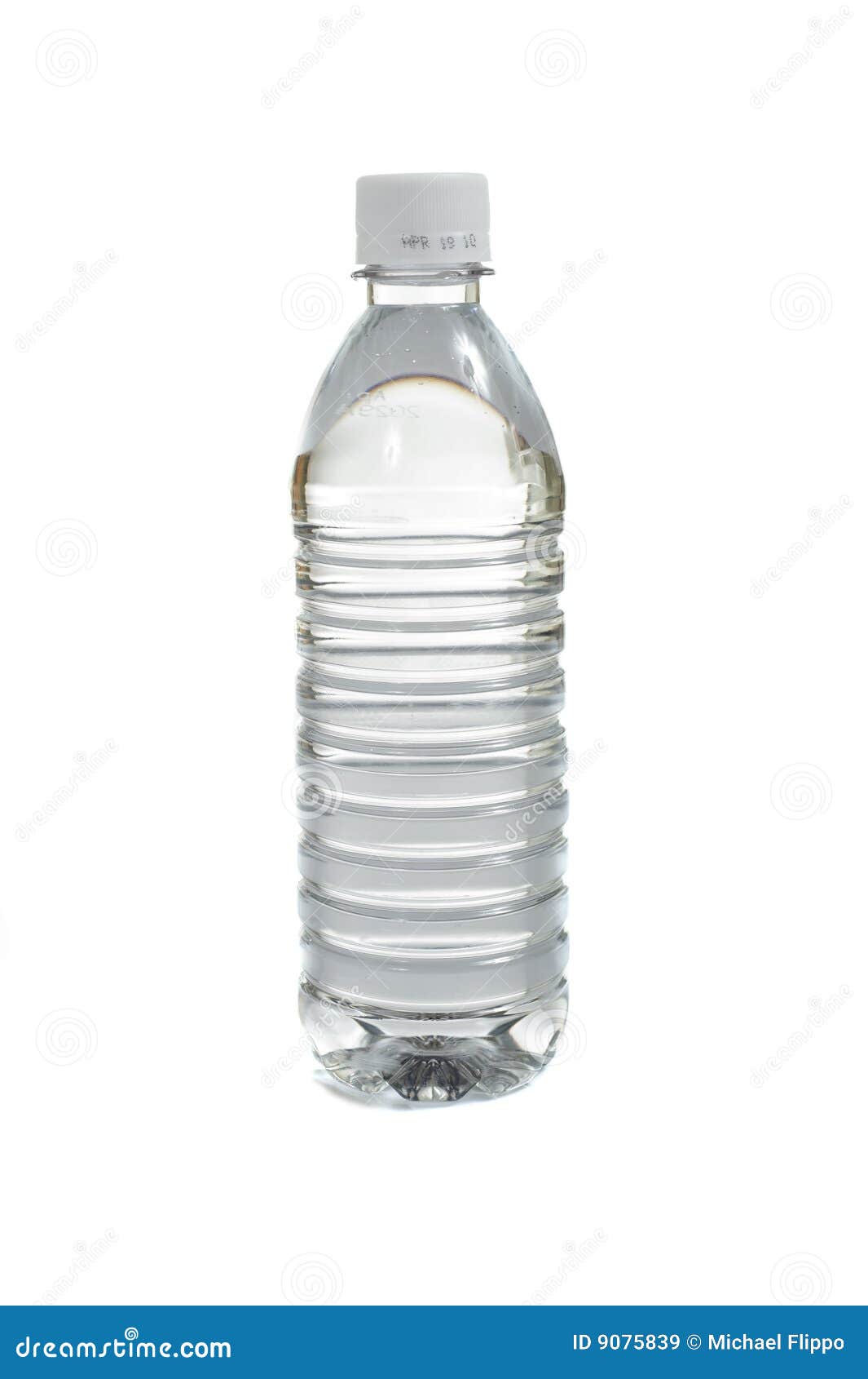 Water Bottle on White stock image. Image of plastic, white - 9075839