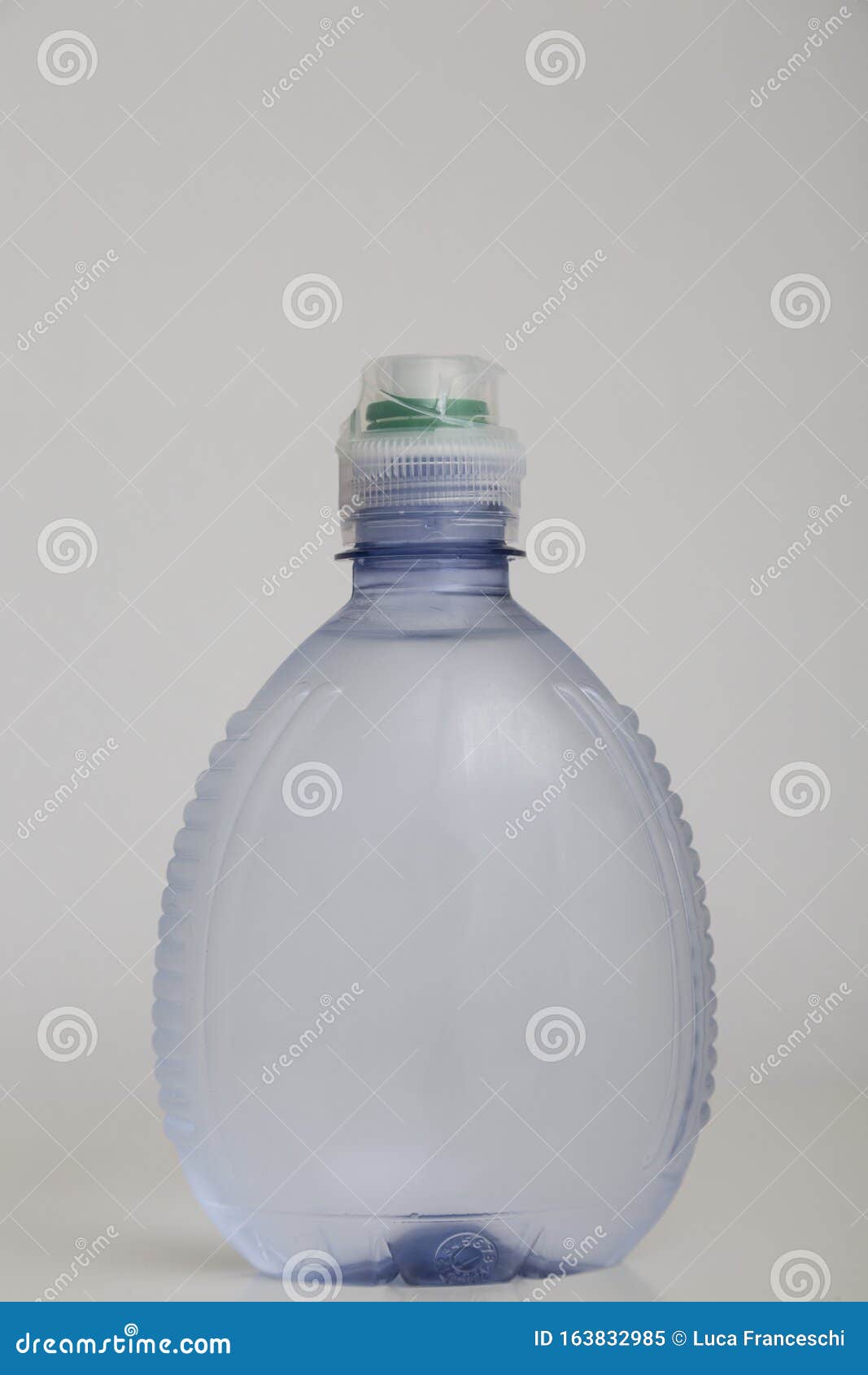 Water Bottle on White Background Stock Image - Image of detail, white ...