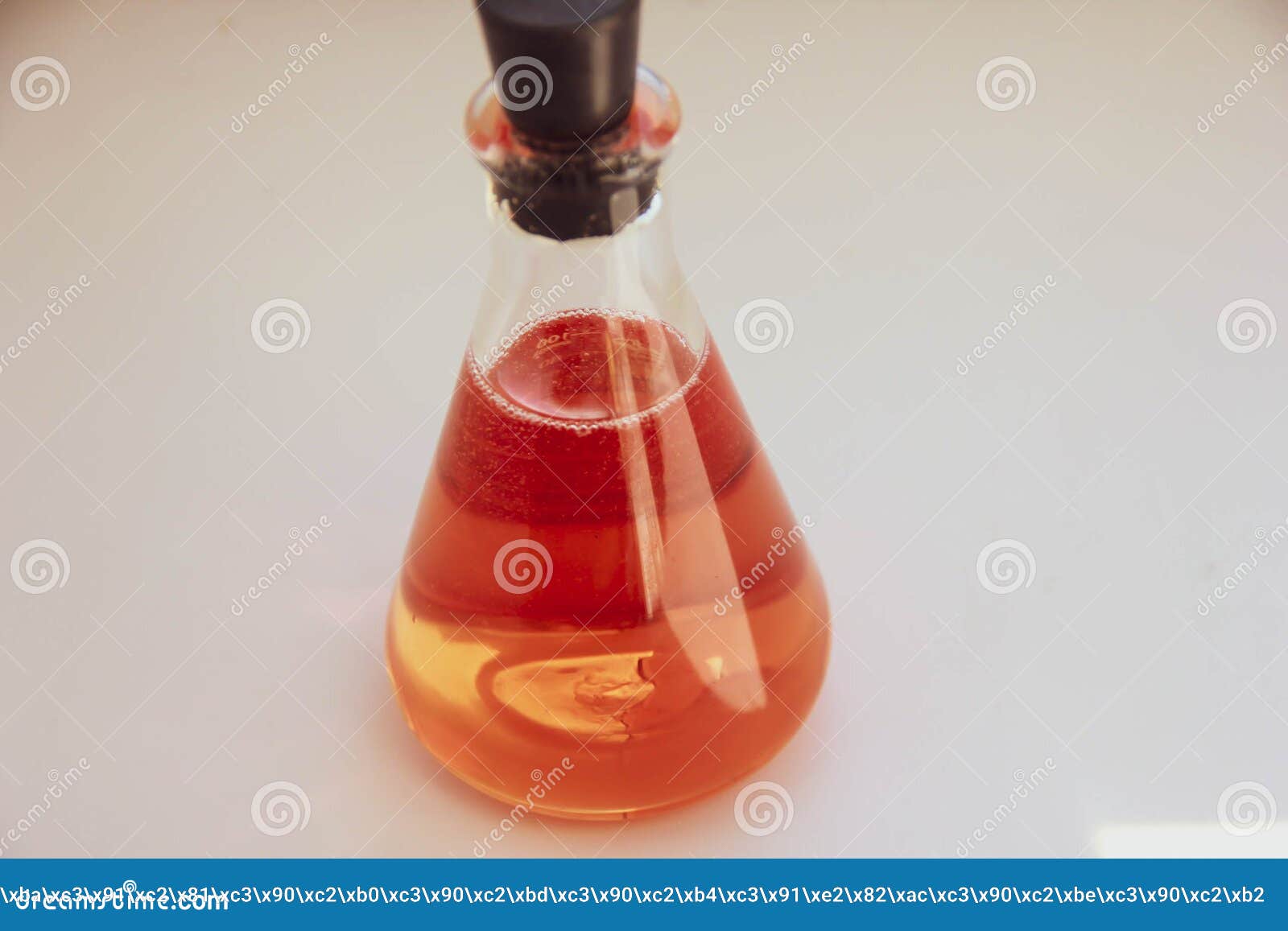 Bottle of Water with Yellow Liquid Stock Image - Image of medicine ...