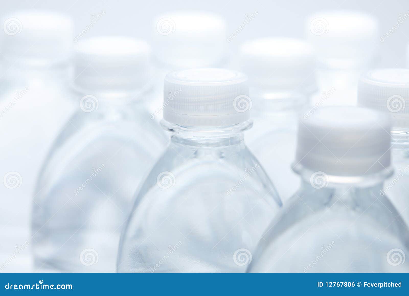 Water Bottles Abstract stock photo. Image of dieting - 12767806