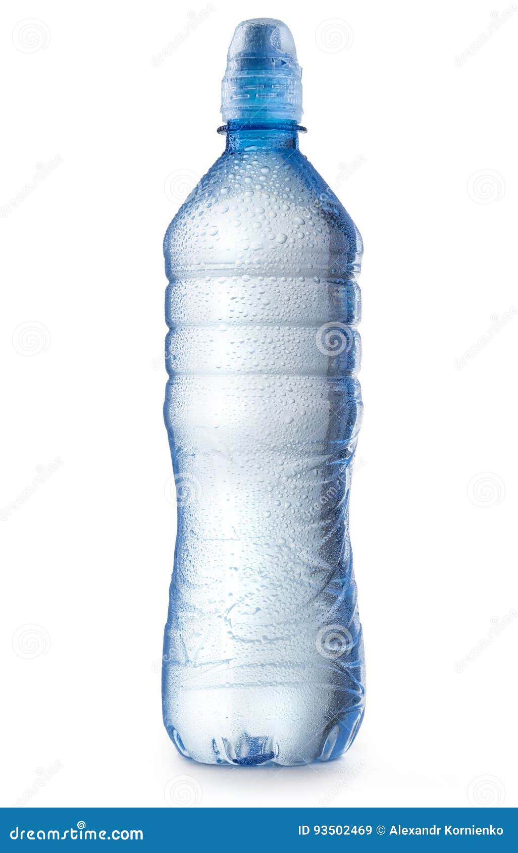 Water bottles with drops stock image. Image of mineral - 93502469