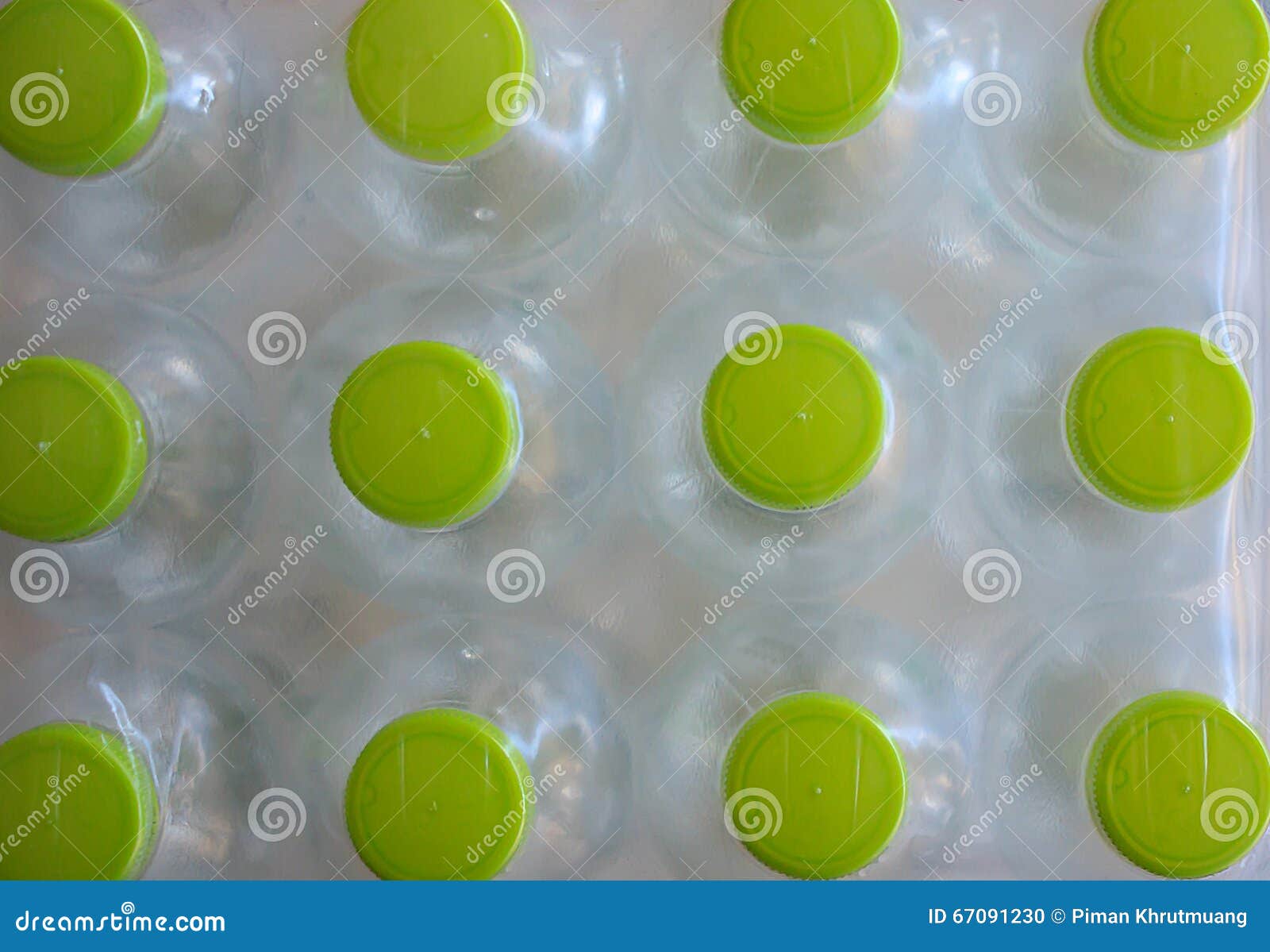 Water Bottles in Plastic Pack Stock Photo - Image of closeup, package ...