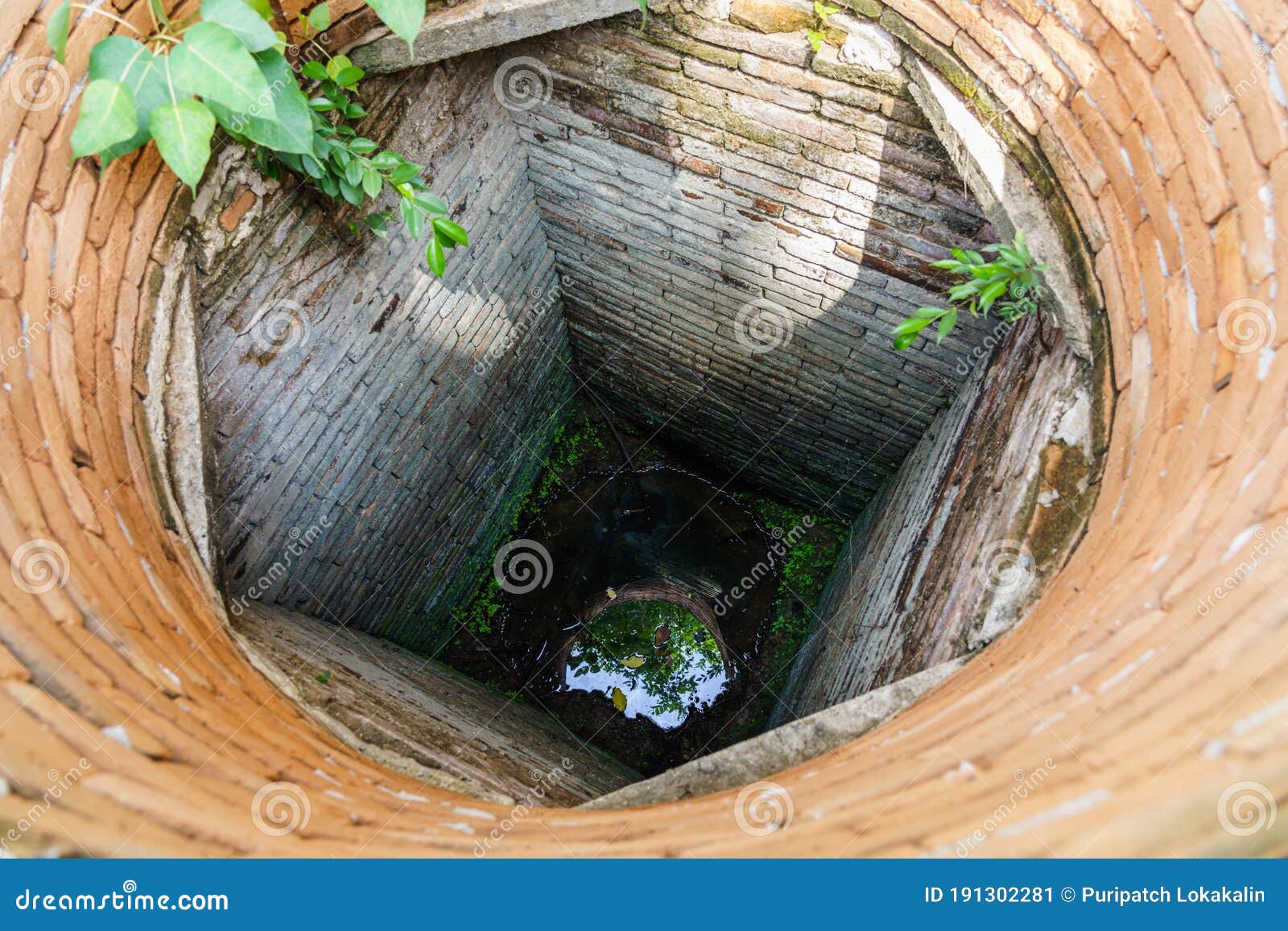 Water at the Bottom of the Well Stock Image - Image of floor, primitive ...