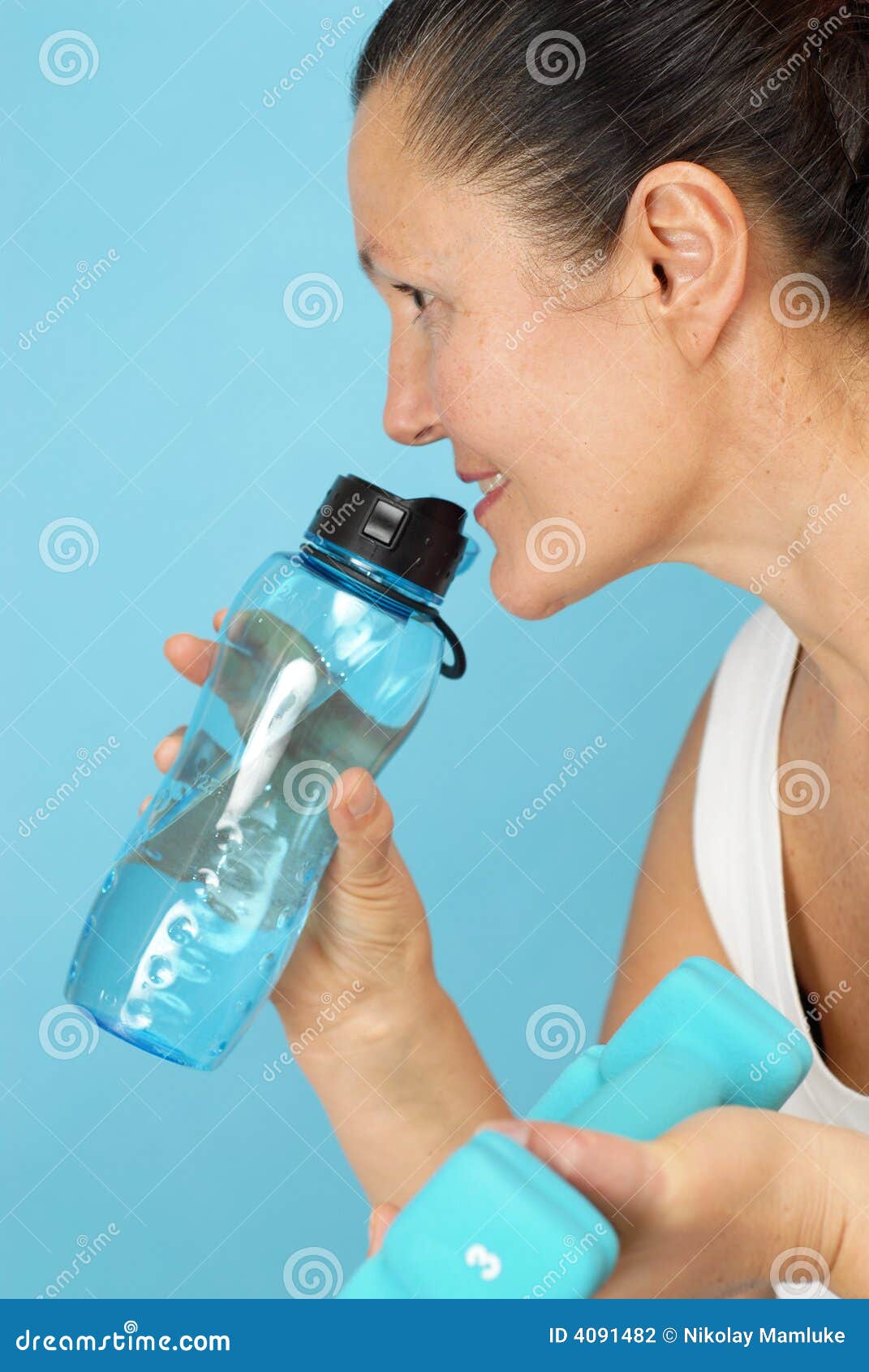 Water Break Picture. Image: 4091482