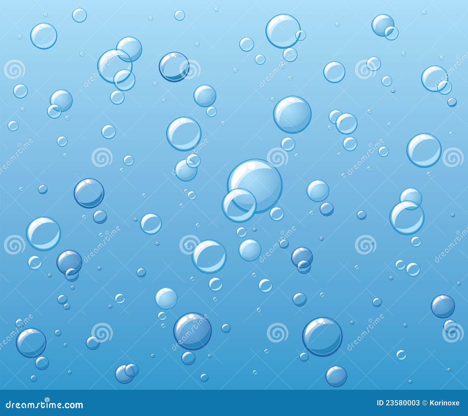 Water with bubbles stock vector. Illustration of backgrounds - 23580003