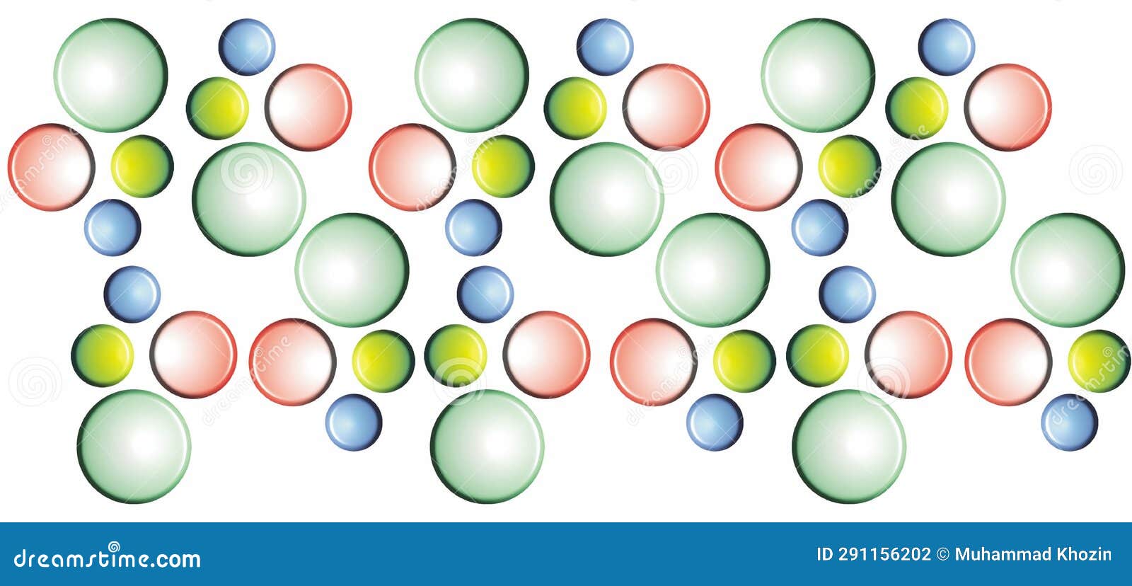 Gradient Color Ball Design Background Stock Vector - Illustration of ...