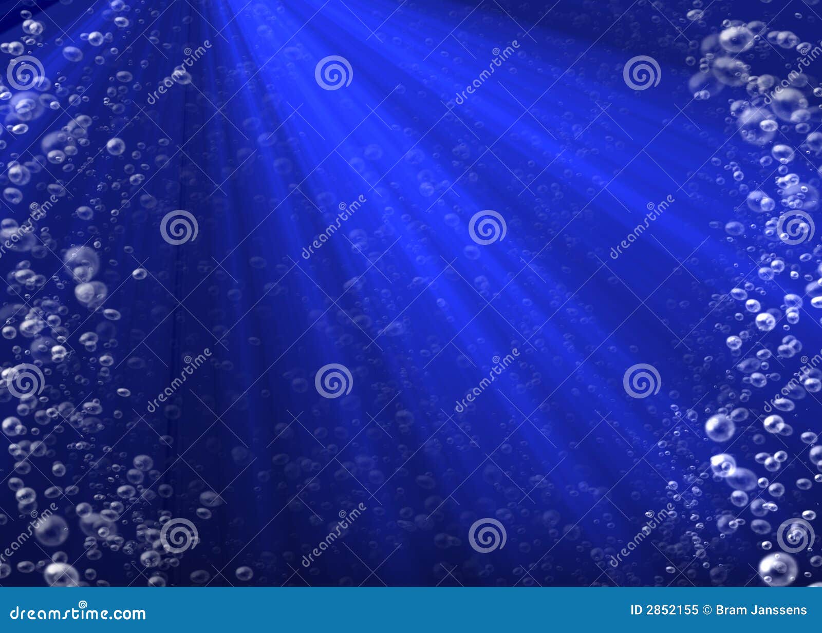 Water bubbles going up stock illustration. Illustration of dark - 2852155