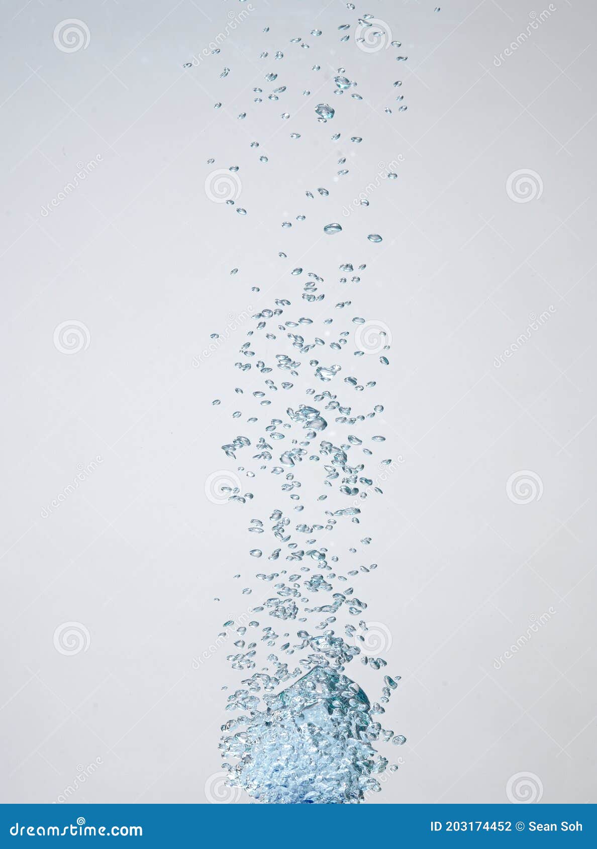 Water bubbles. stock photo. Image of bubbles, underwater - 203174452