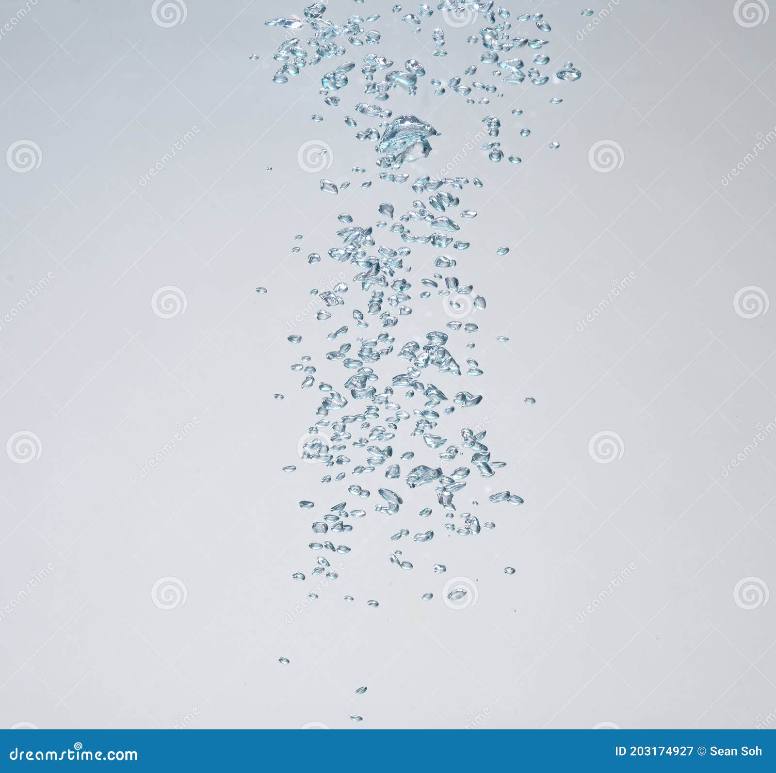 Water bubbles. stock image. Image of isolated, abstract - 203174927