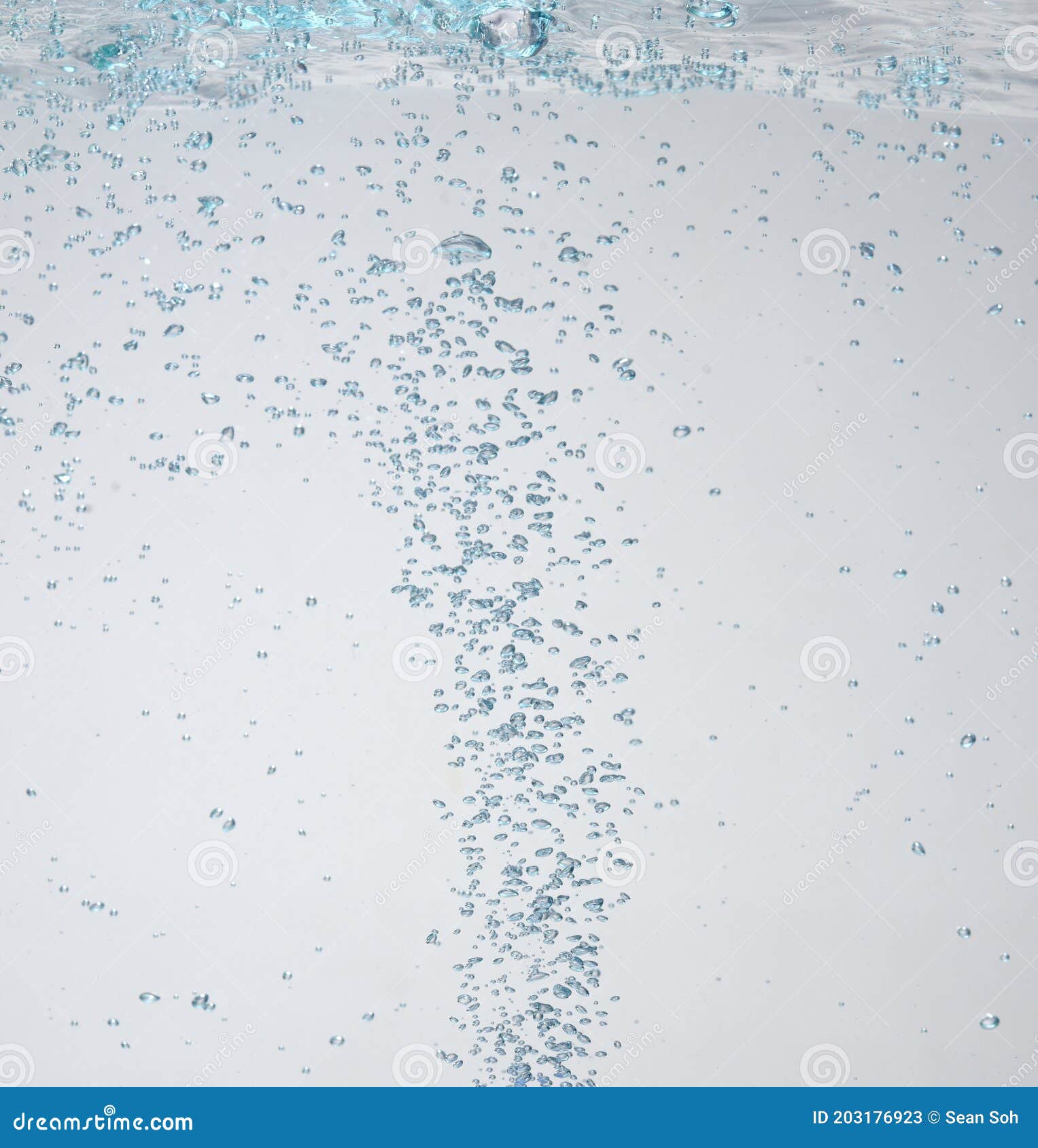 Water bubbles. stock image. Image of closeup, fresh - 203176923