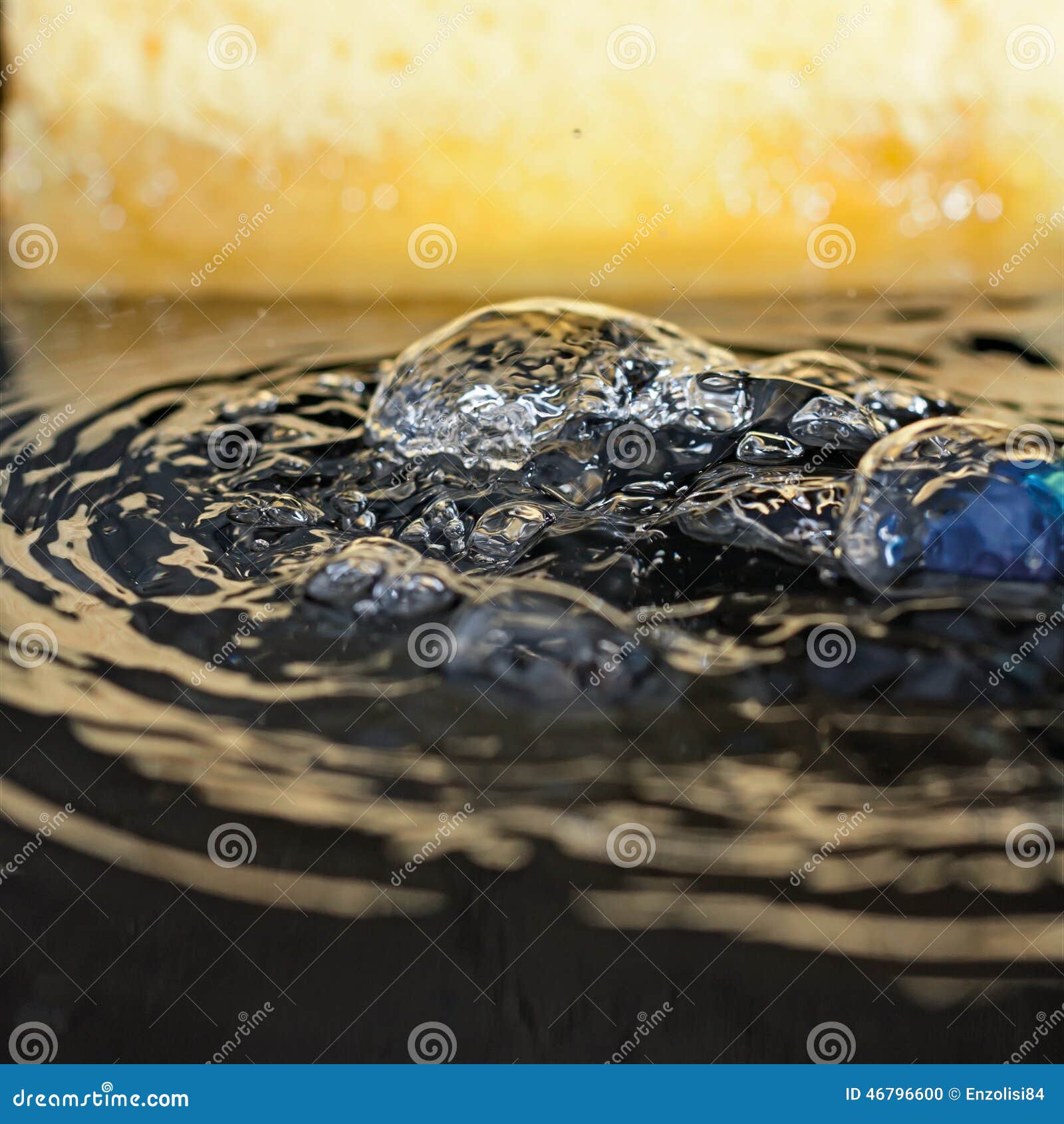 Water bubbles stock photo. Image of background, clear - 46796600
