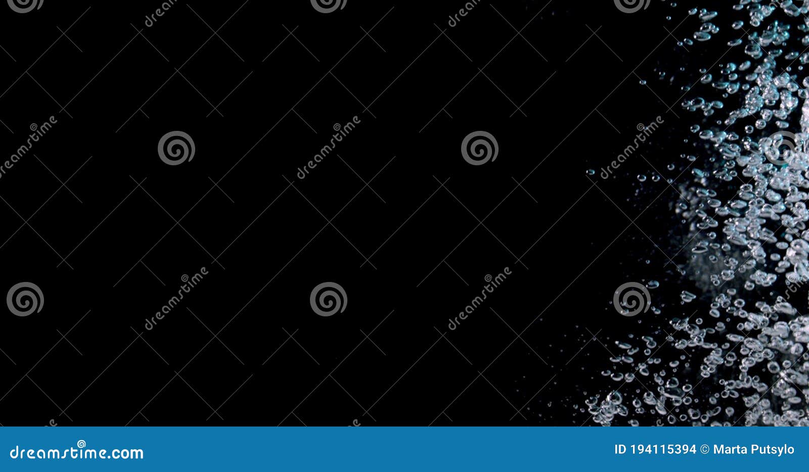 Air Bubbles Rising In Water Royalty-Free Stock Photography ...
