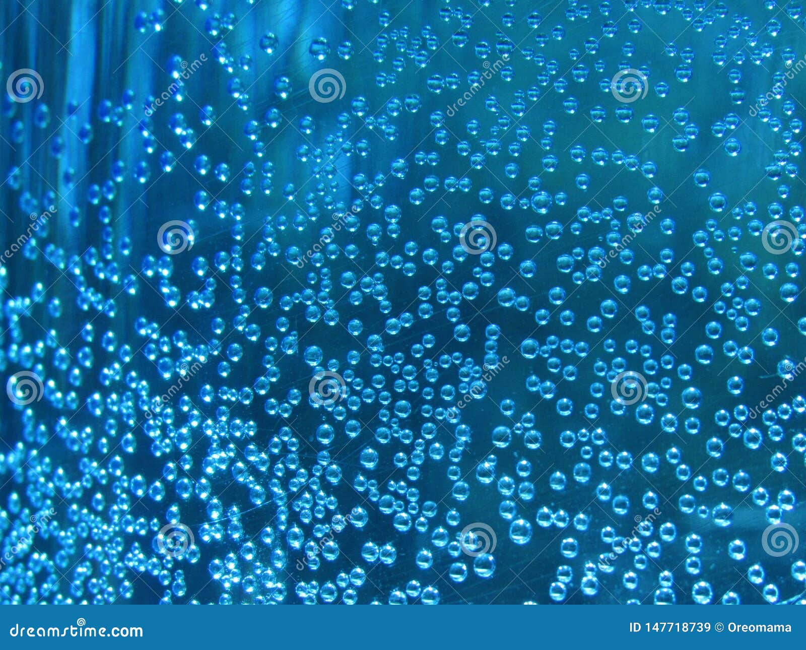 Turquoise Water with Bubbles Background Stock Image - Image of ...