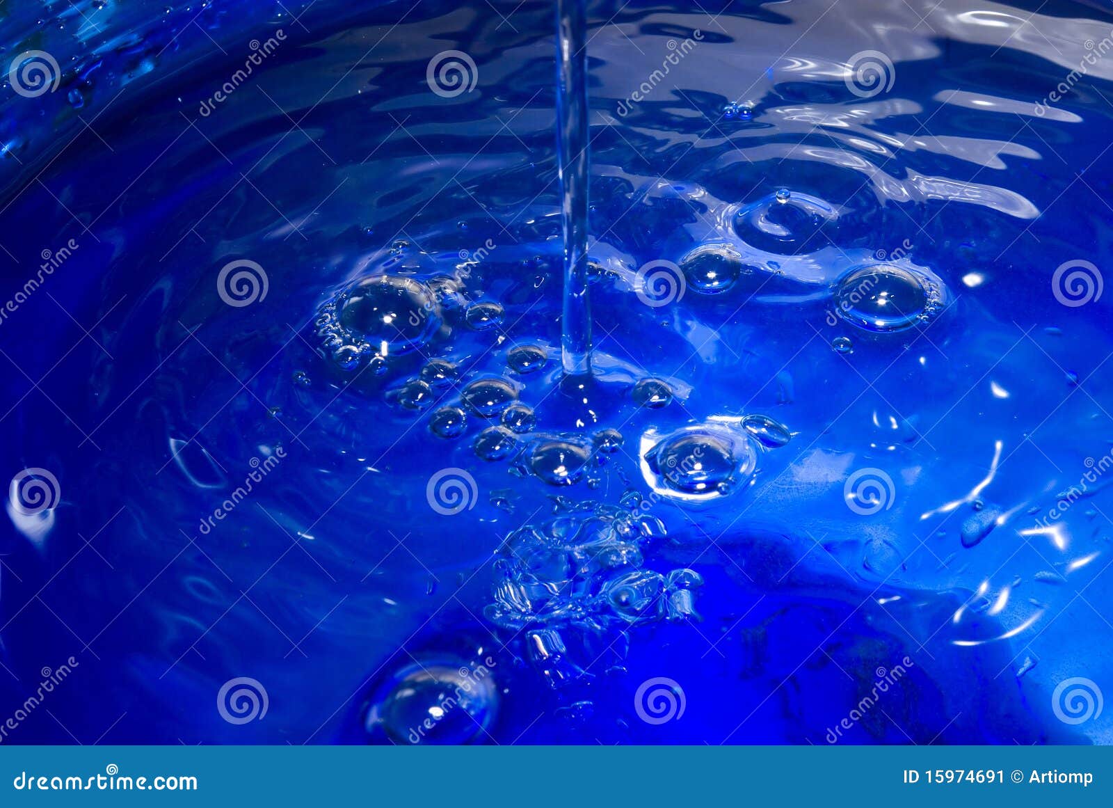 Water bubles stock image. Image of pool, flowing, surface - 15974691