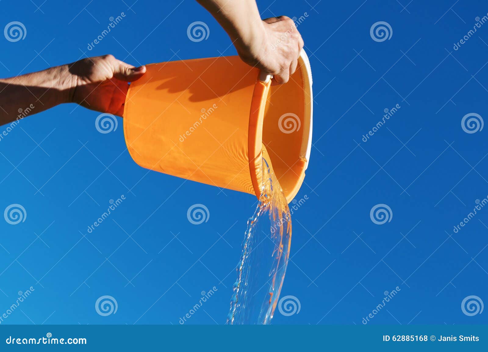 Water and bucket. stock photo. Image of drop, water, nature - 62885168