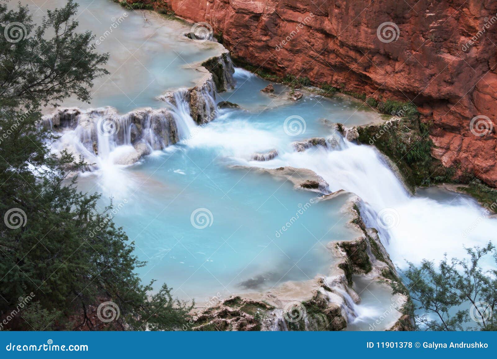 Water cascade stock photo. Image of river, natural, spring - 11901378