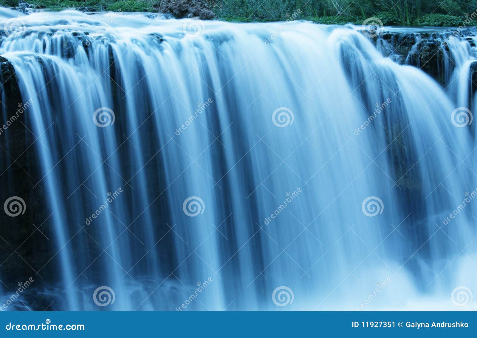 Water cascade stock image. Image of spring, river, effect - 11927351